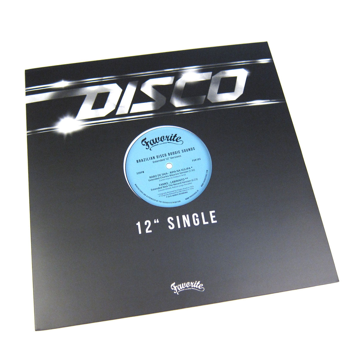 Favorite Recordings: Brazilian Disco Boogie Sounds Extended Versions V ...