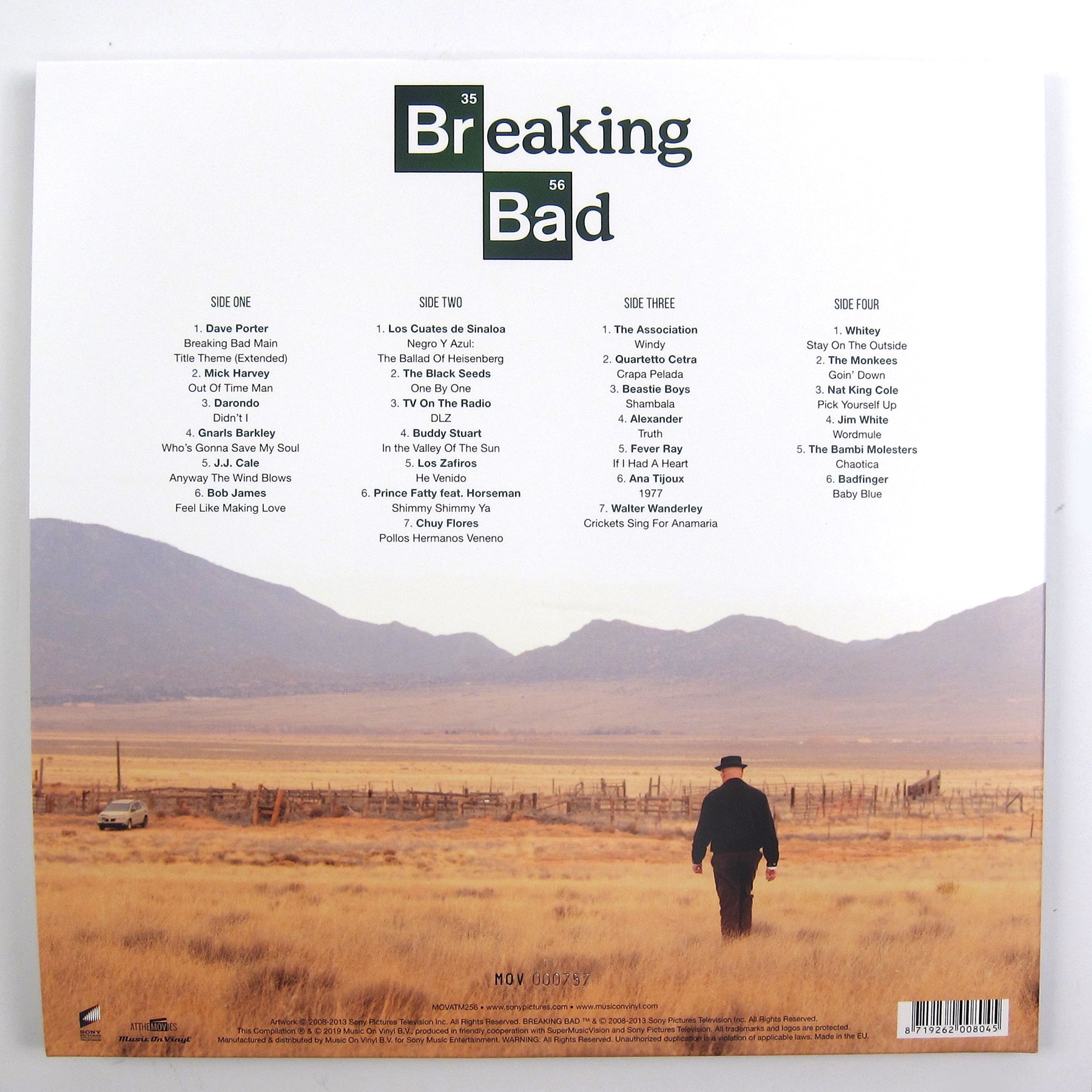 Breaking Bad: Breaking Bad Soundtrack (180g, Colored Vinyl) Vinyl 2LP ...