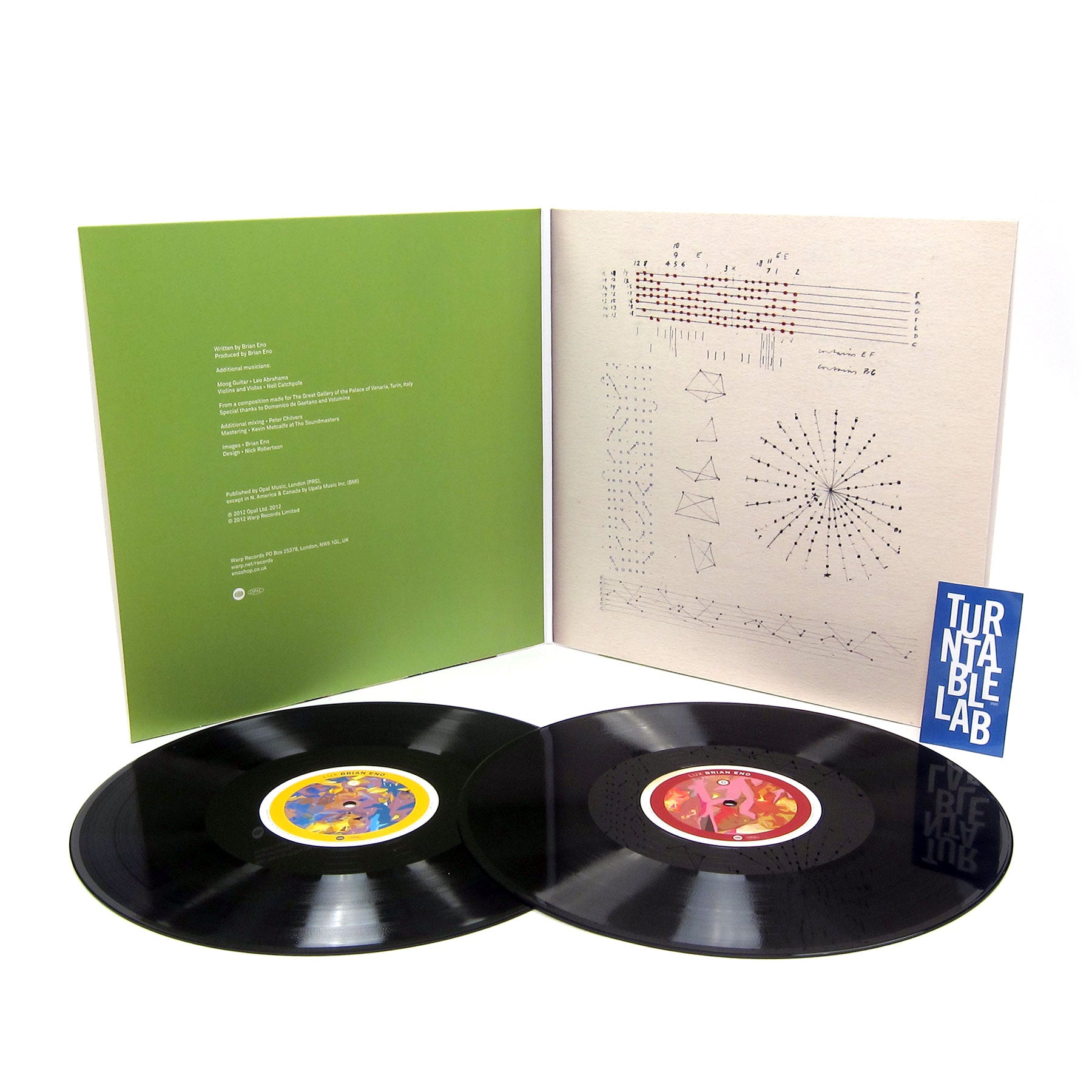 Brian Eno: Lux Vinyl 2LP — TurntableLab.com