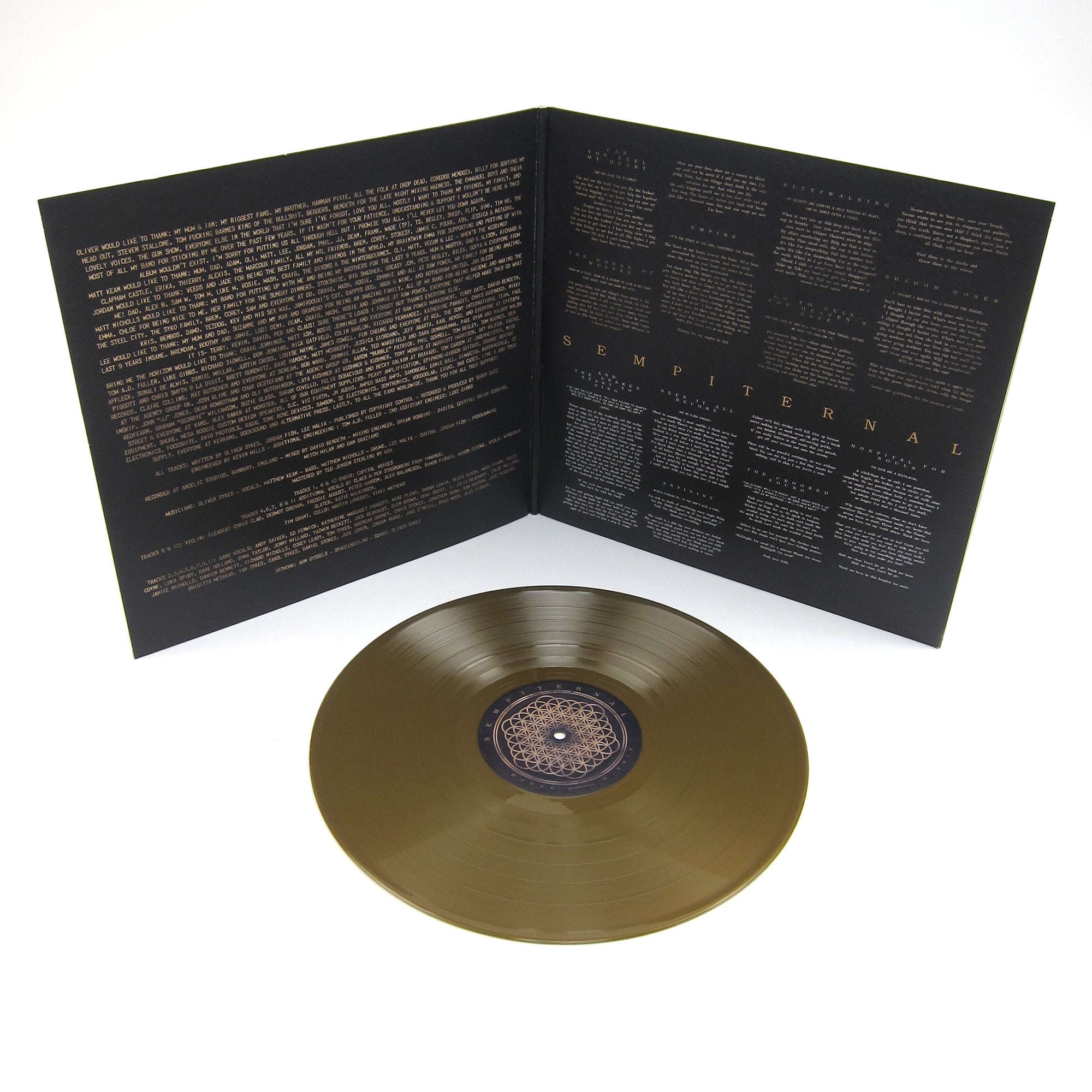 Bring Me The Horizon: Sempiternal (Metallic Gold Colored Vinyl) Vinyl ...