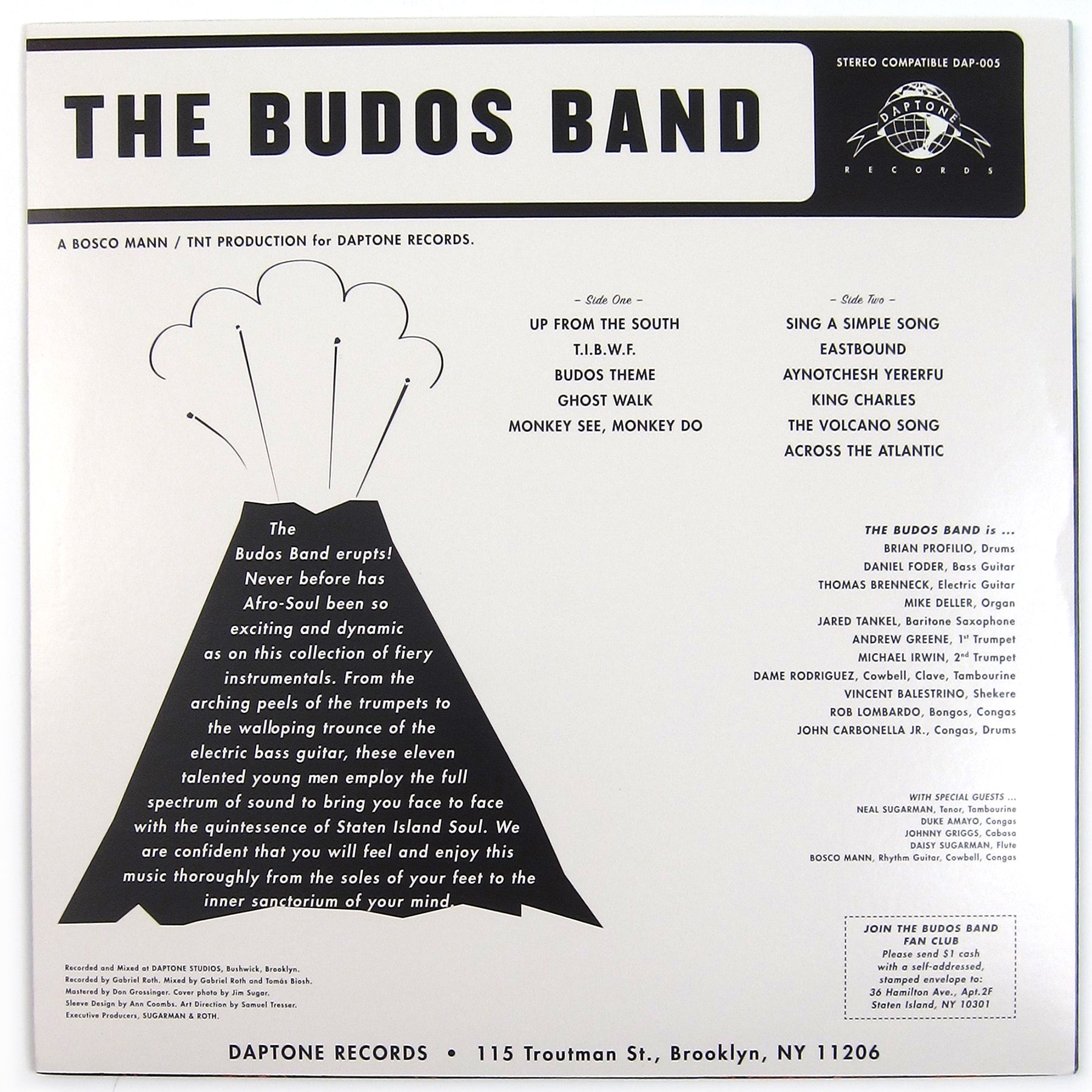 The Budos Band: The Budos Band Vinyl LP — TurntableLab.com