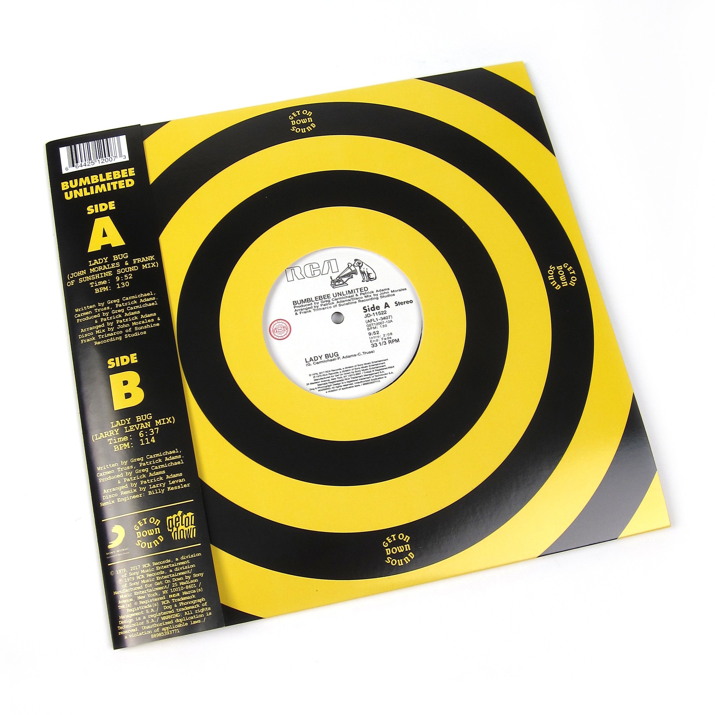 Bumblebee Unlimited: Lady Bug (Larry Levan Mix) Vinyl 12 ...