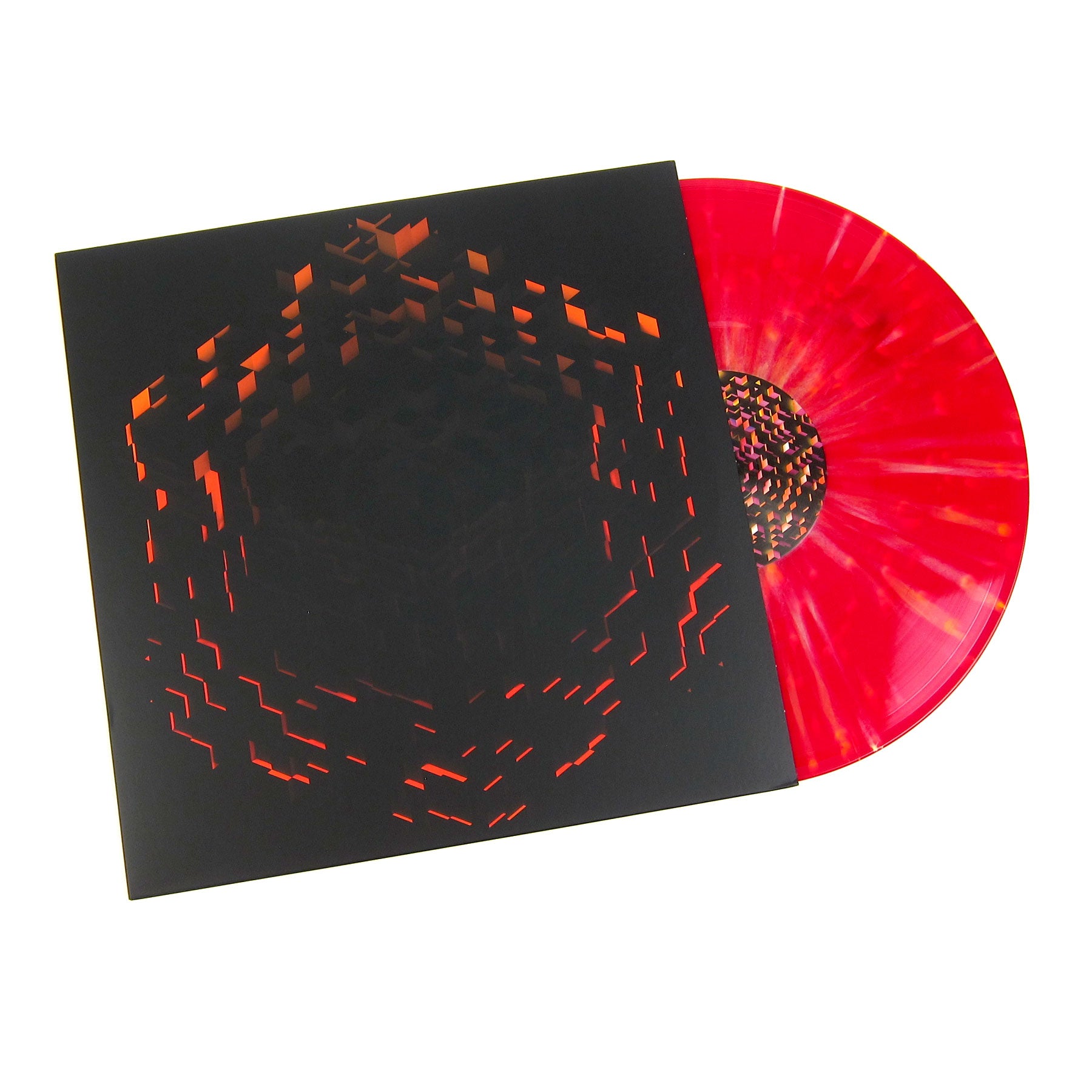C418: Minecraft Volume Beta (Fire Splatter Colored Vinyl) Vinyl 2LP ...