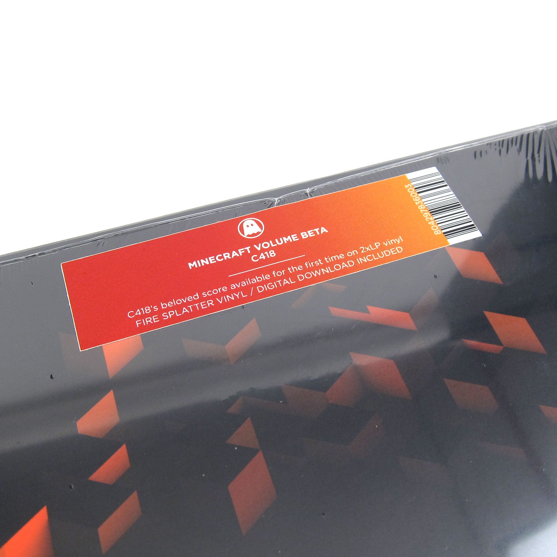 C418: Minecraft Volume Beta (Fire Splatter Colored Vinyl) Vinyl 2LP ...