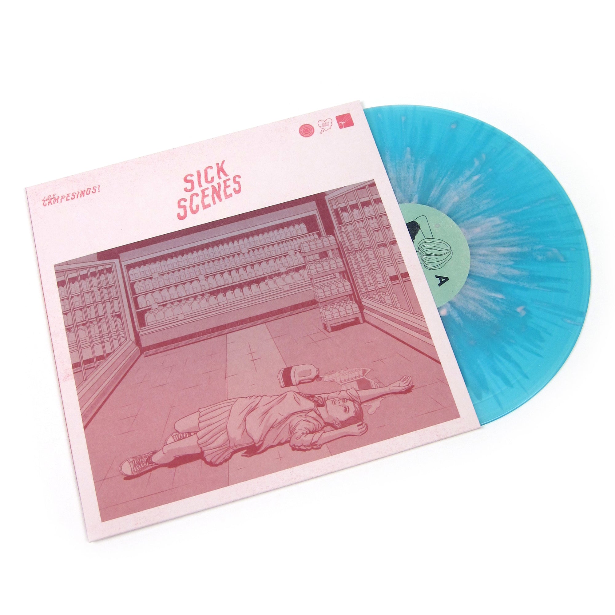 Los Campesinos!: Sick Scenes (Blue Vinyl) Vinyl LP — TurntableLab.com