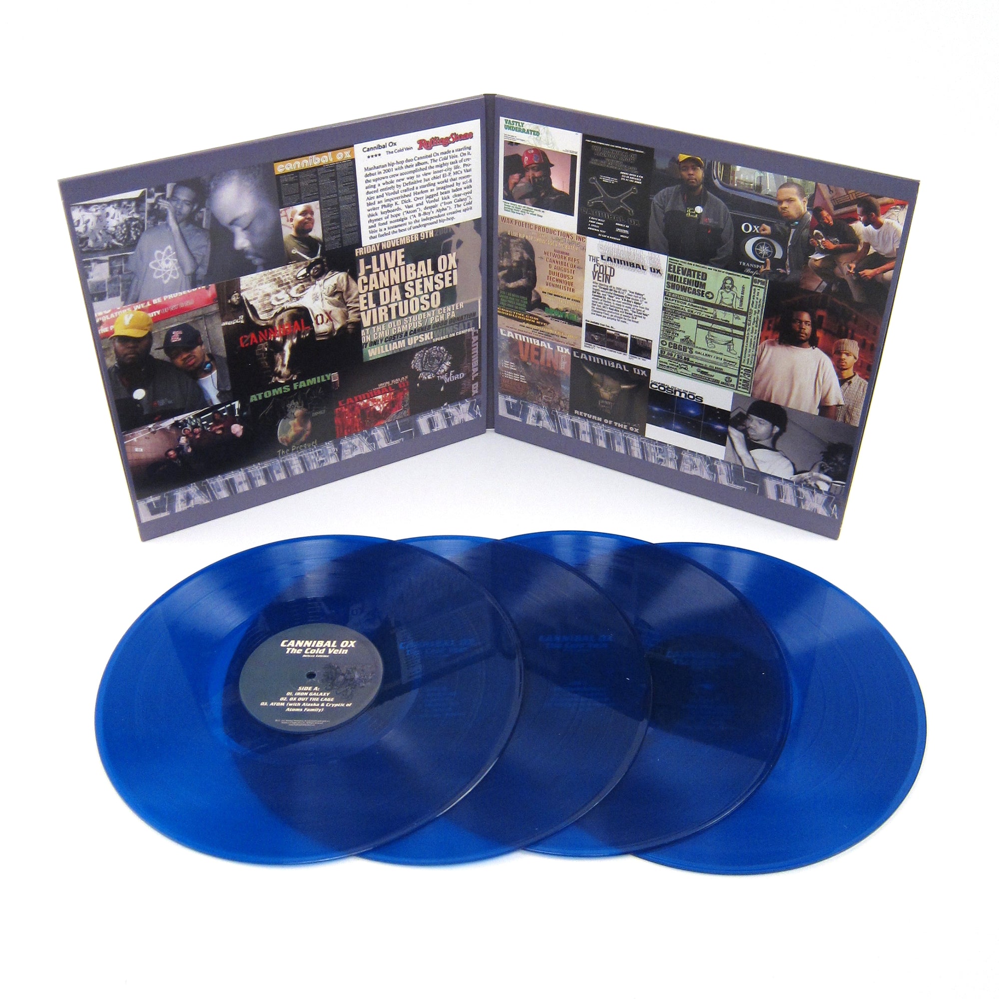 Cannibal Ox: The Cold Vein Deluxe Edition (Colored Vinyl) Vinyl 4LP ...