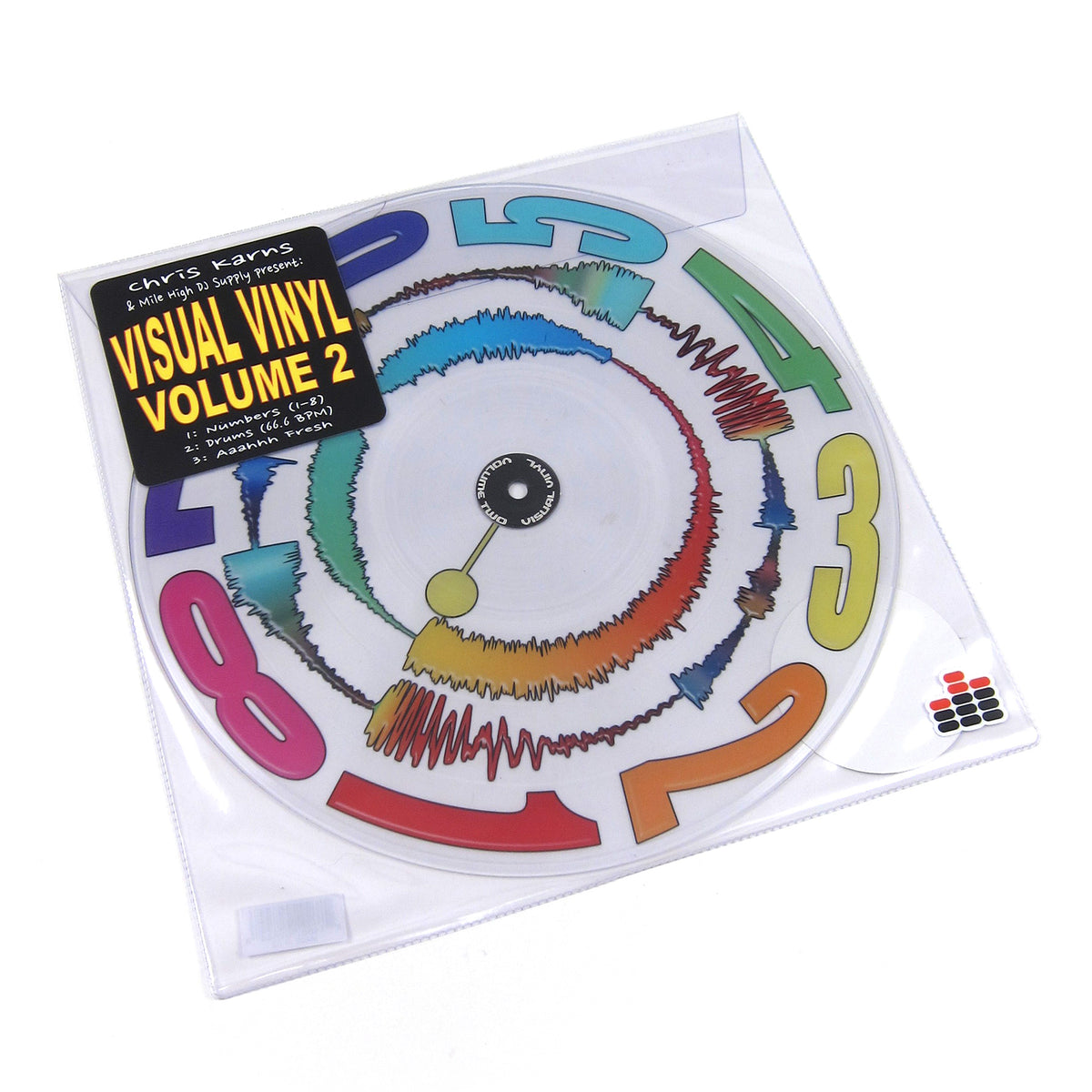 Chris Karns: Visual Vinyl Vol.2 Scratch (Clear Vinyl) Vinyl 12 ...