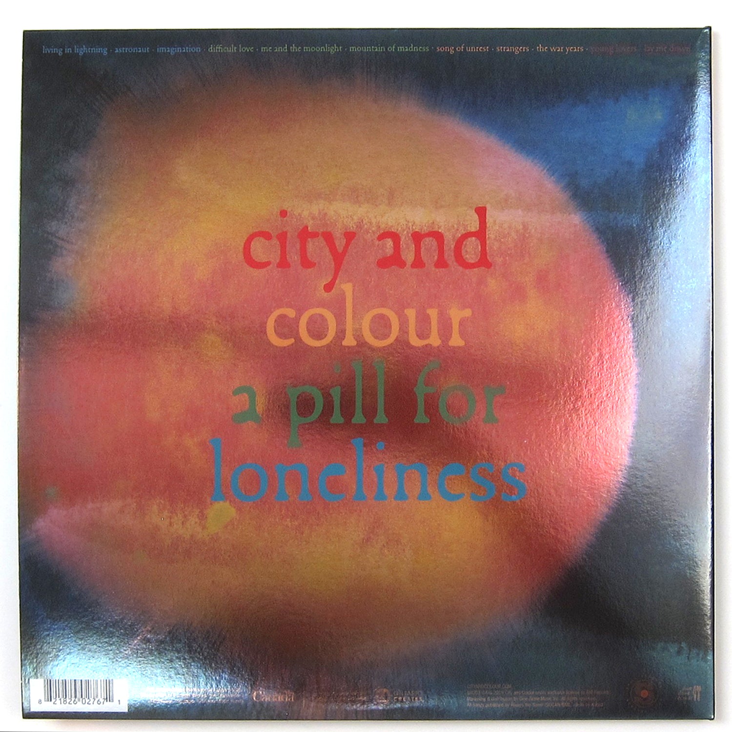 City And Colour: A Pill For Loneliness (Indie Exclusive Colored Vinyl ...