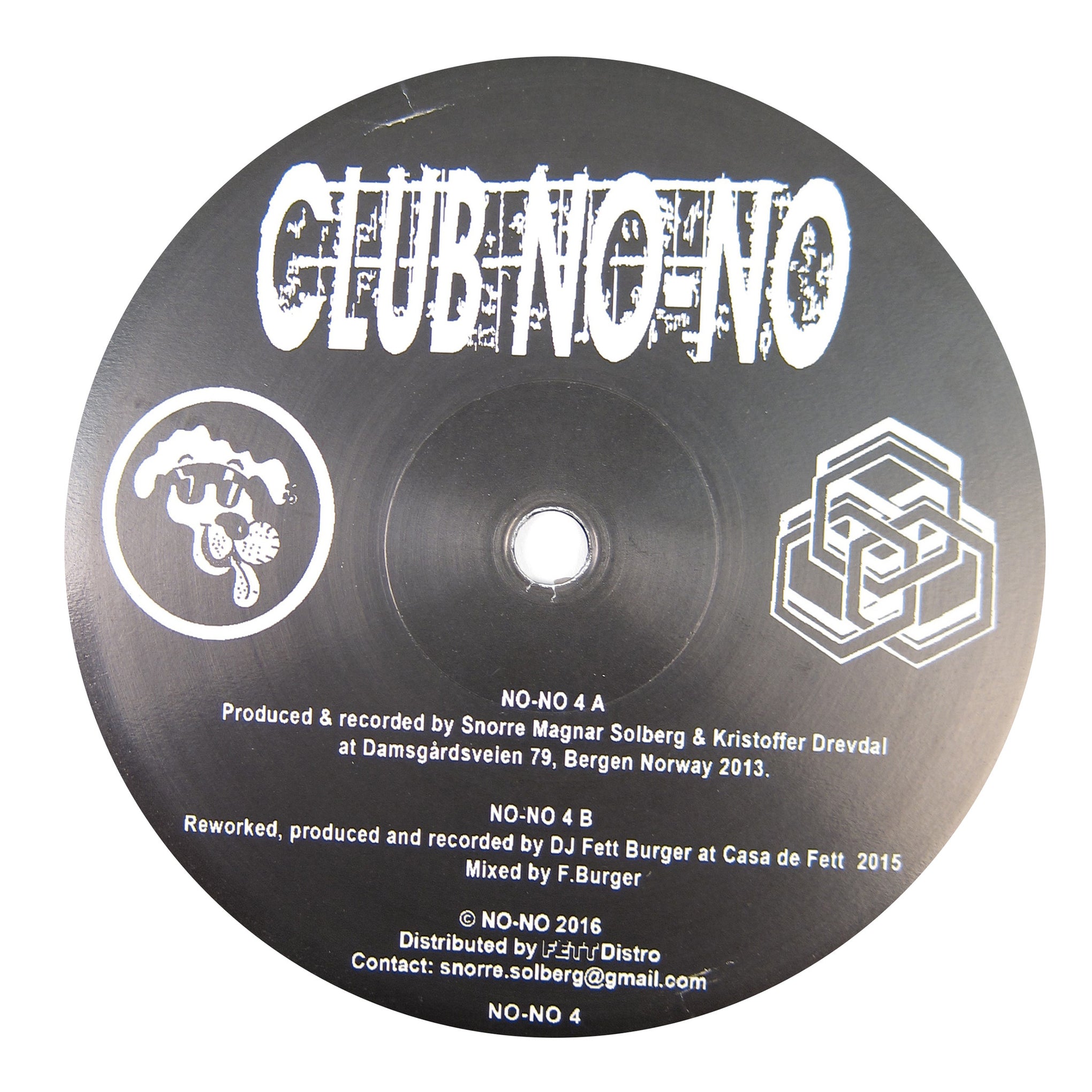 Snorre Magnar Solberg & Kristoffer Drevdal: No-No 4 (DJ Fett Burger) V — TurntableLab.com