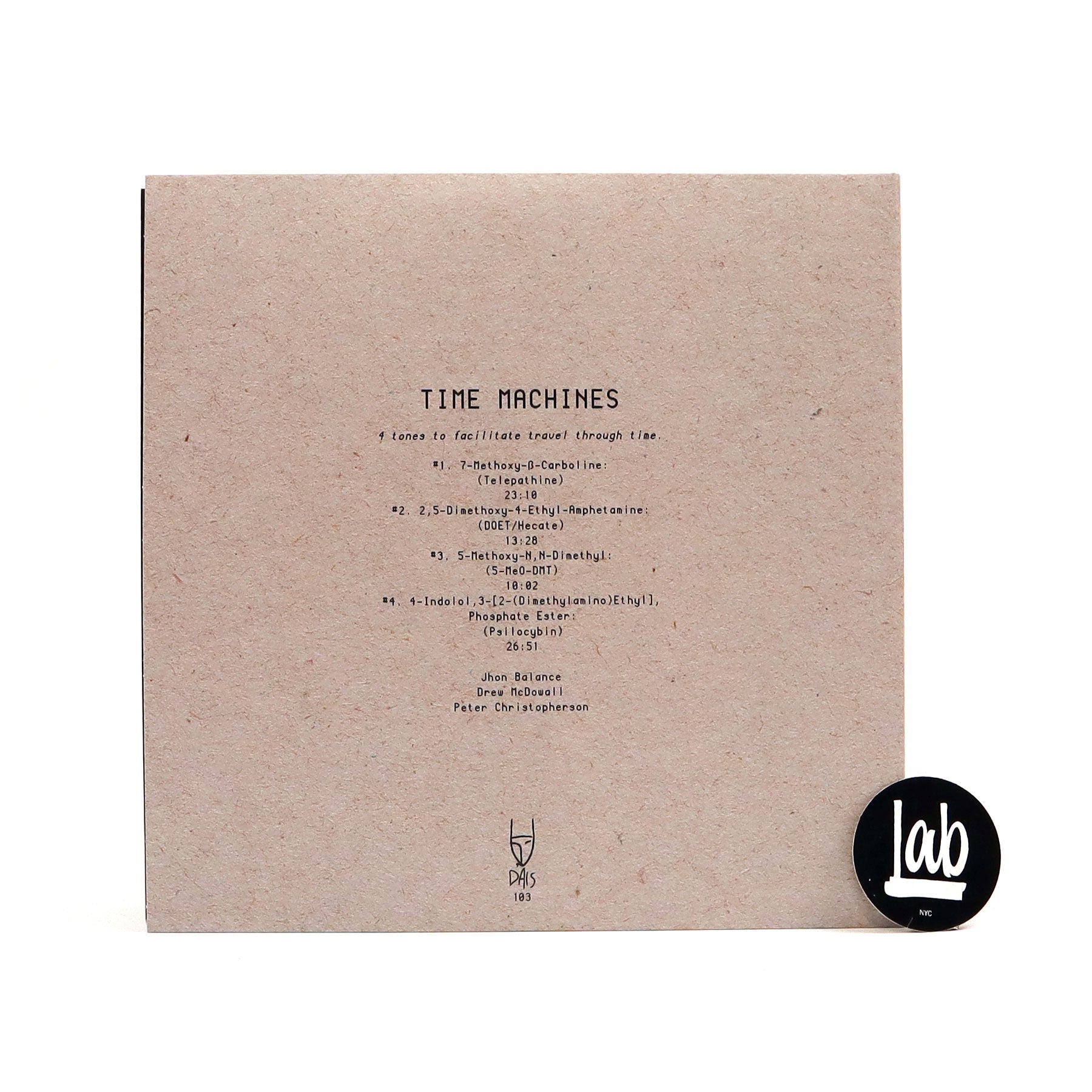 Coil: Time Machines (Colored Vinyl) Vinyl 2LP — TurntableLab.com