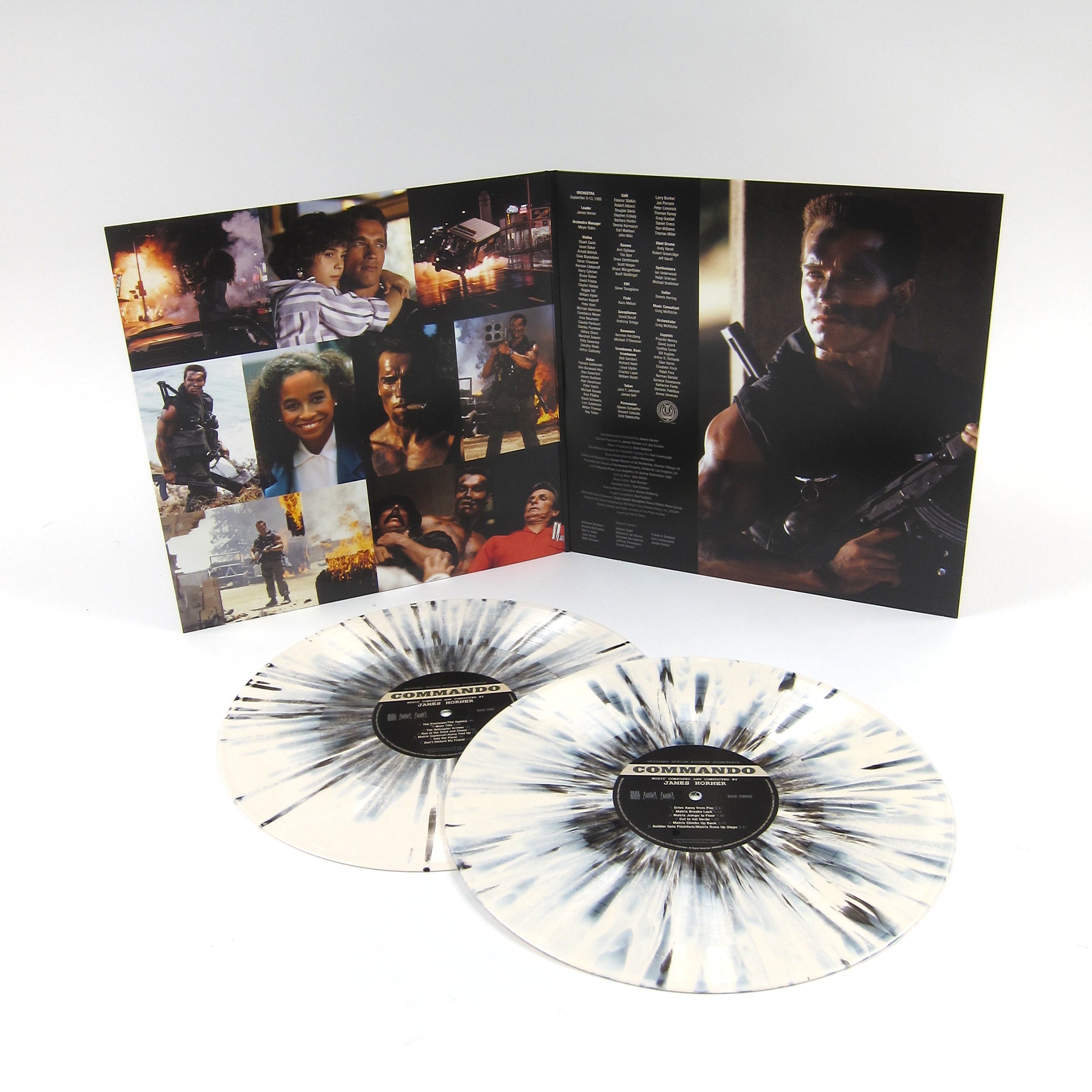 James Horner: Commando Soundtrack (Colored Vinyl) Vinyl 2LP ...