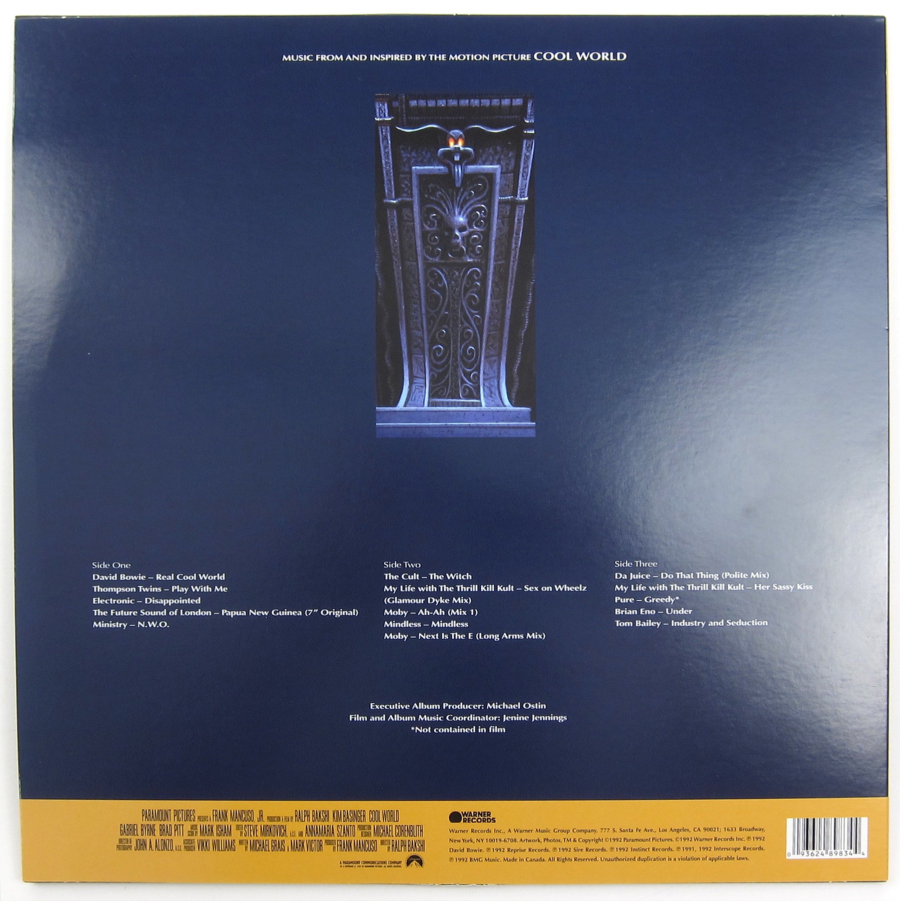 Cool World: Music From The Motion Picture (Colored Vinyl) Vinyl 2LP ...