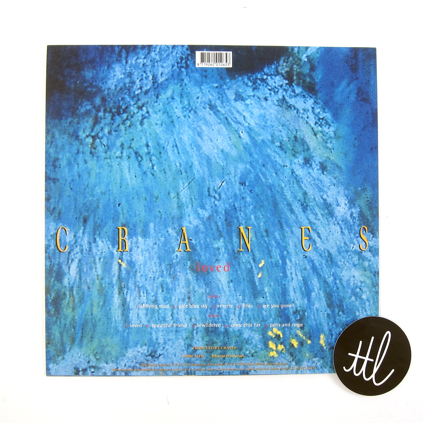 Cranes: Loved (Music On Vinyl 180g, Colored Vinyl) Vinyl LP ...