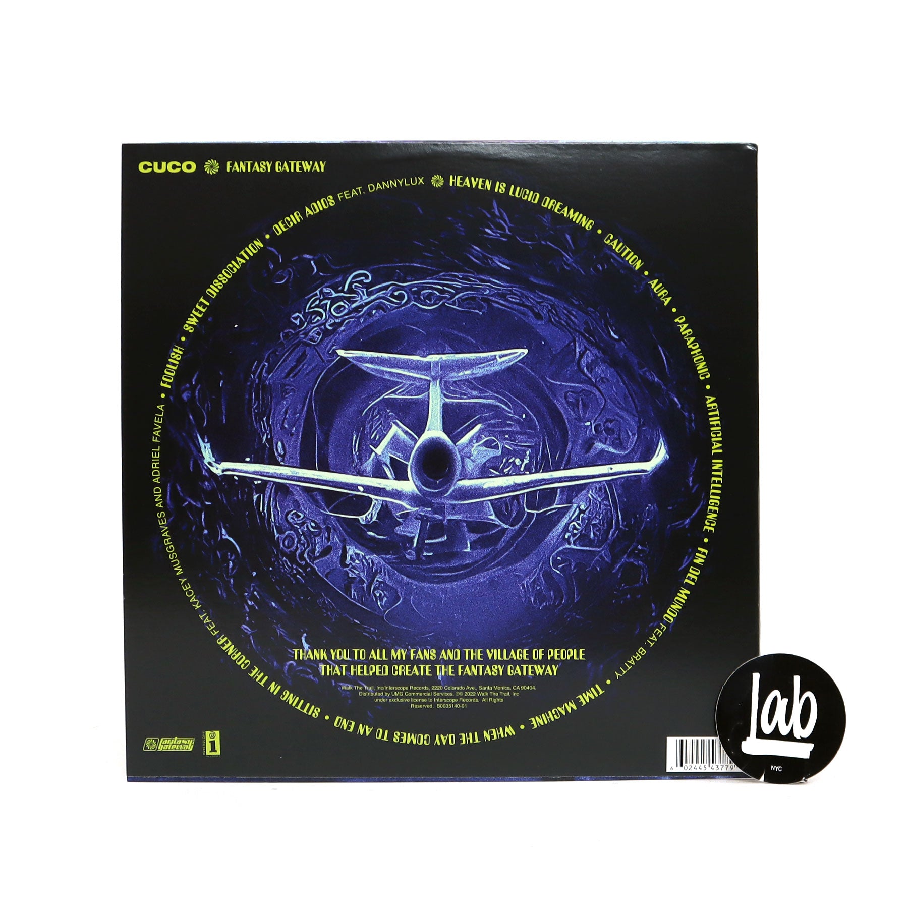 Cuco: Fantasy Gateway (Colored Vinyl) Vinyl LP — TurntableLab.com