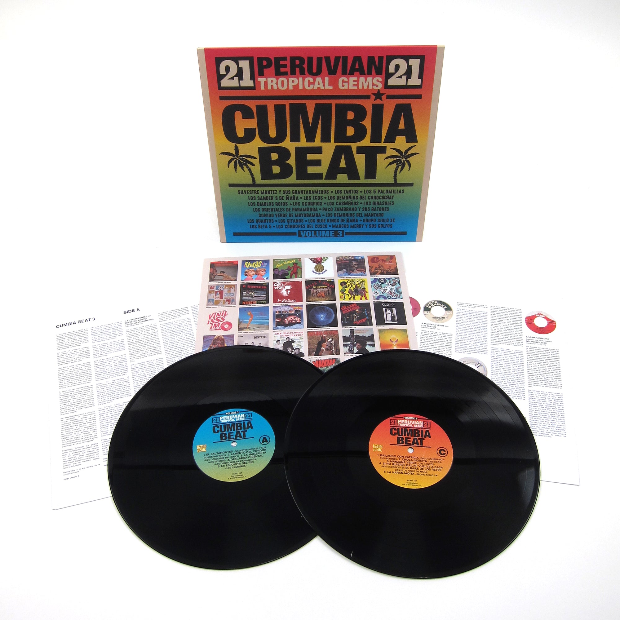 Vampi Soul: Cumbia Beat Vol.3 - 21 Peruvian Tropical Gems Vinyl 2LP — TurntableLab.com