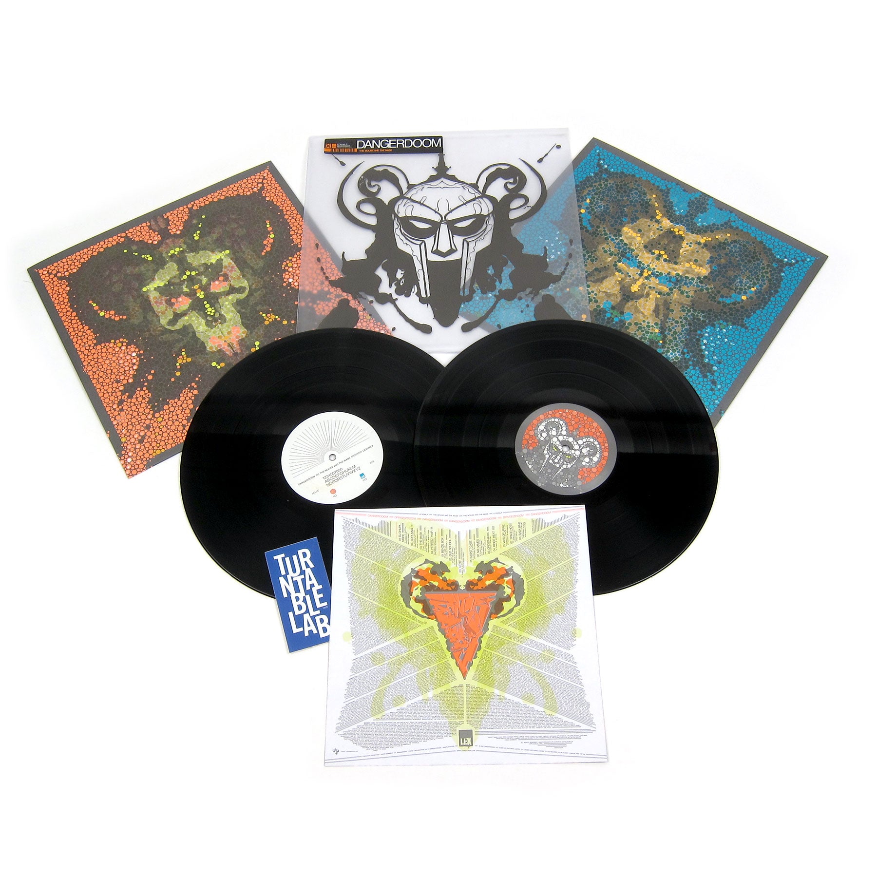 Dangerdoom: The Mouse & The Mask (MF Doom, Dangermouse) Vinyl 2LP ...