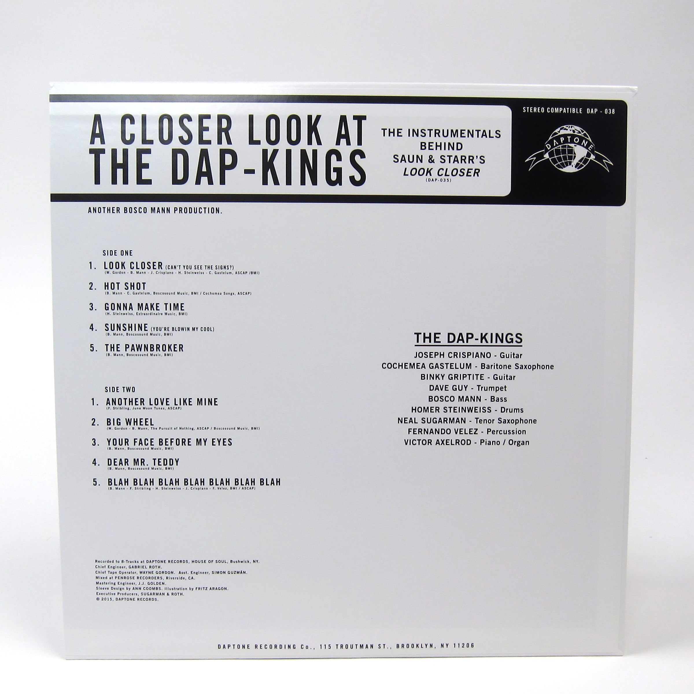 The Dap-Kings: A Closer Look At The Dap-Kings - The Instrumentals for ...