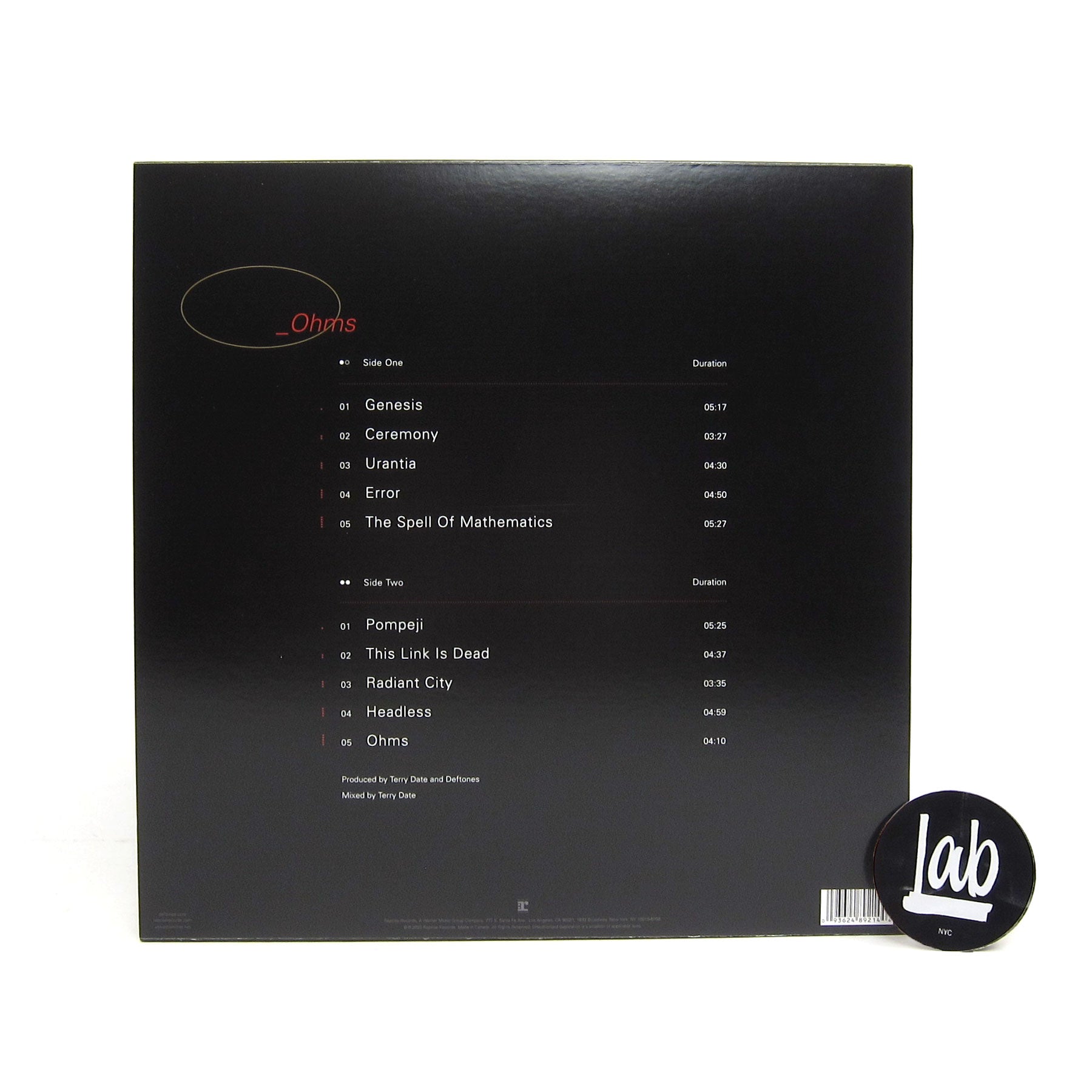 Deftones: Ohms (Indie Exclusive Colored Vinyl) Vinyl LP — TurntableLab.com