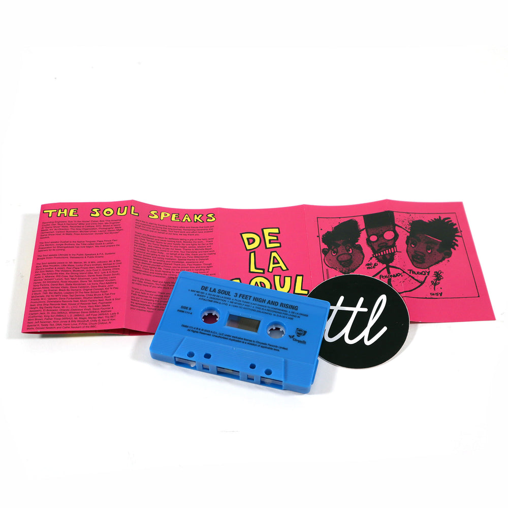 De La Soul: 3 Feet High And Rising Cassette — TurntableLab.com