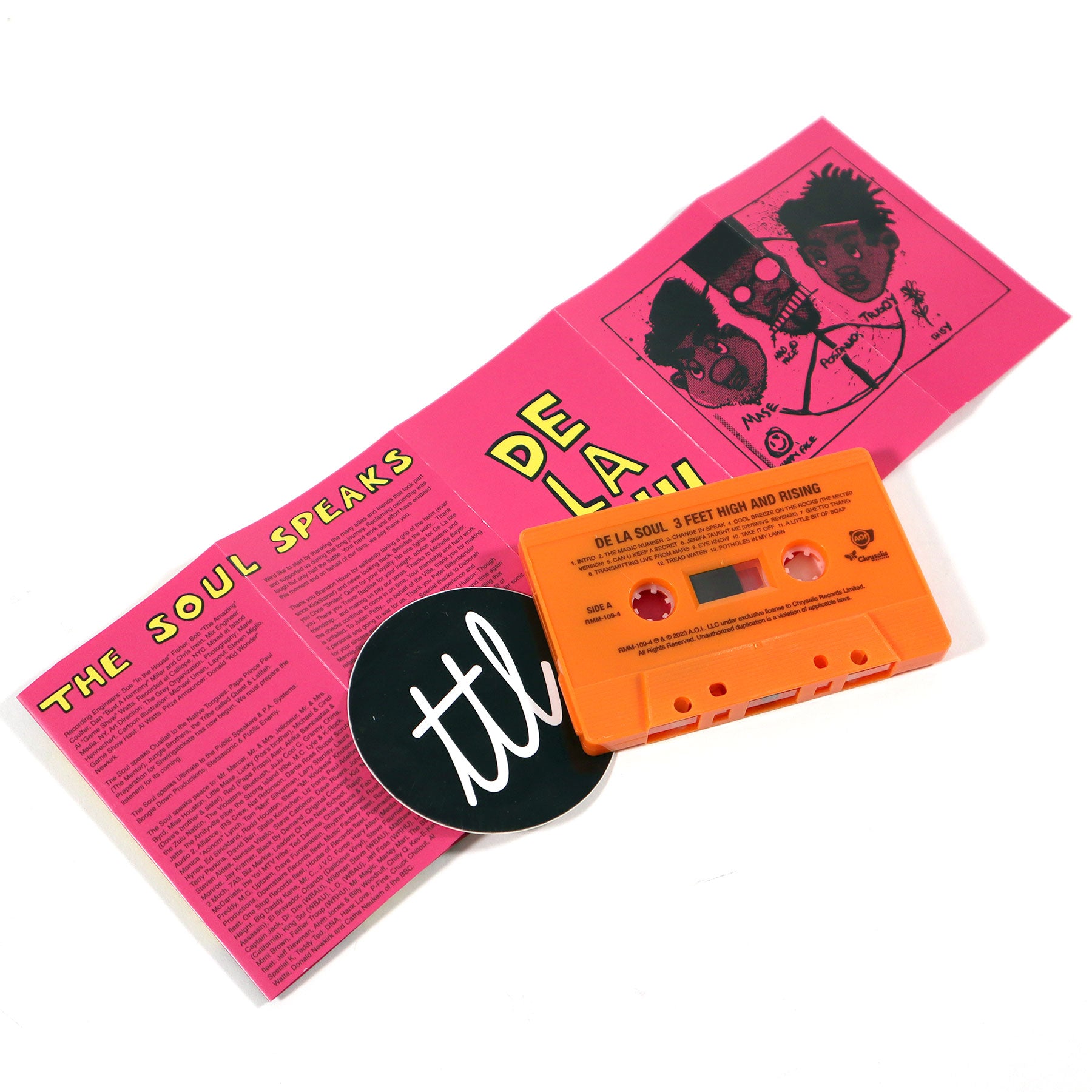De La Soul: 3 Feet High And Rising Cassette — TurntableLab.com