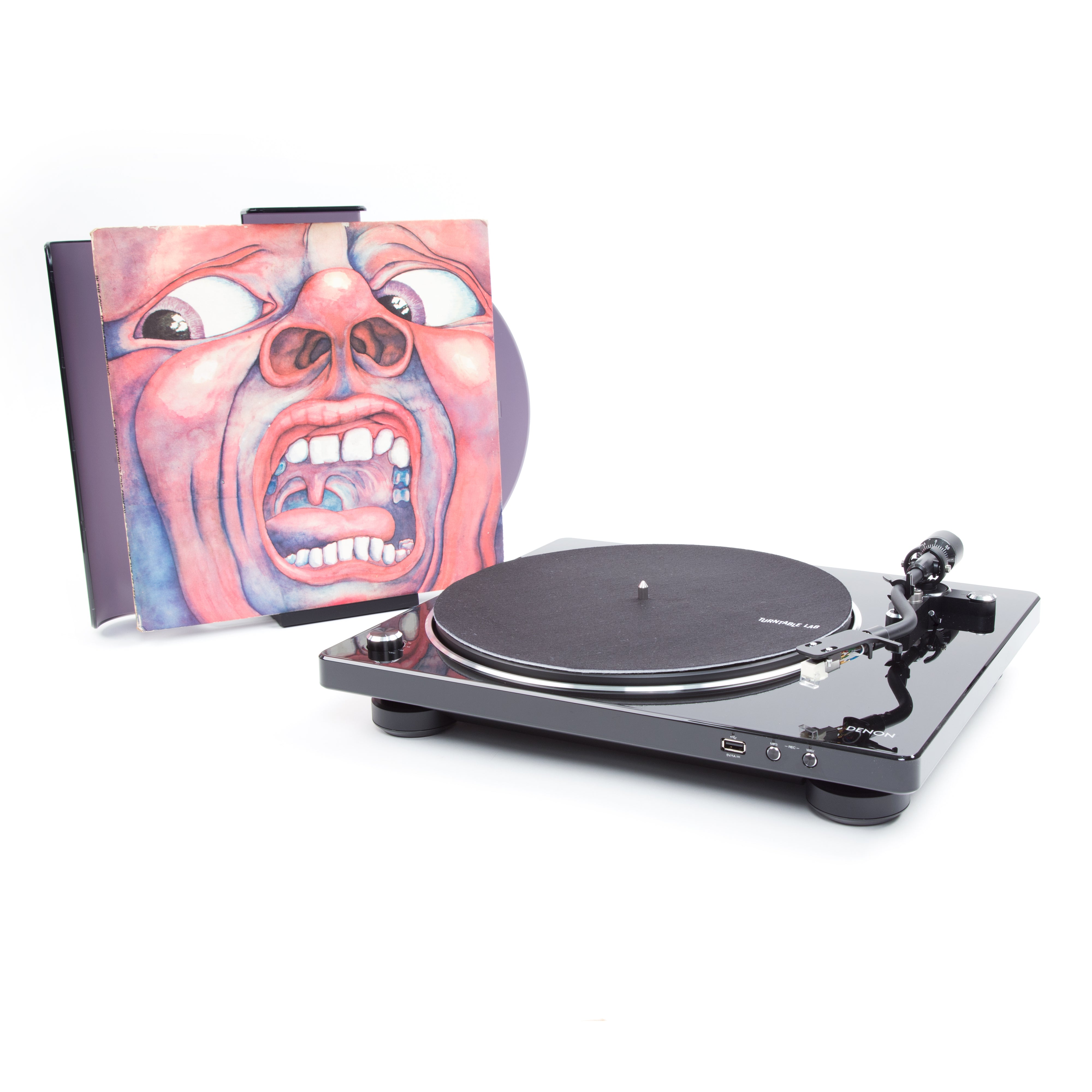 Denon: DP-450USB Turntable - Black (DP450 USB) — TurntableLab.com
