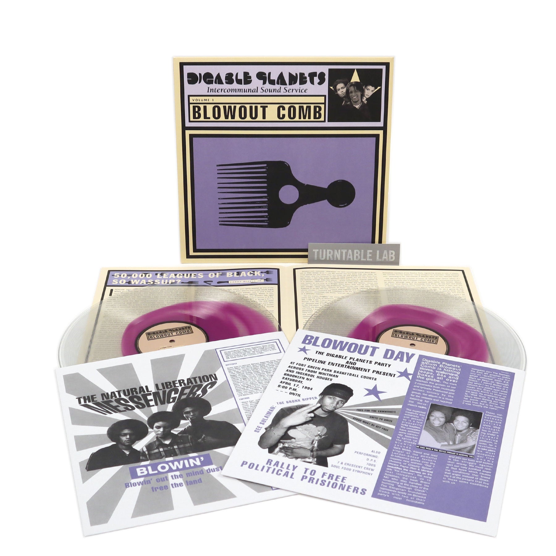 Digable Planets: Blowout Comb (Purple Center Colored Vinyl) Vinyl 2LP ...