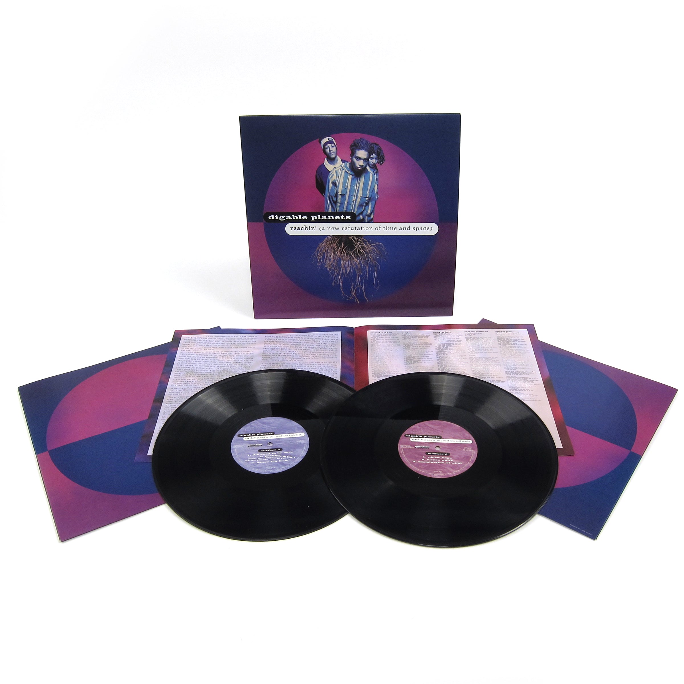 Digable Planets: Reachin' (A New Refutation of Time and Space) Vinyl 2 ...