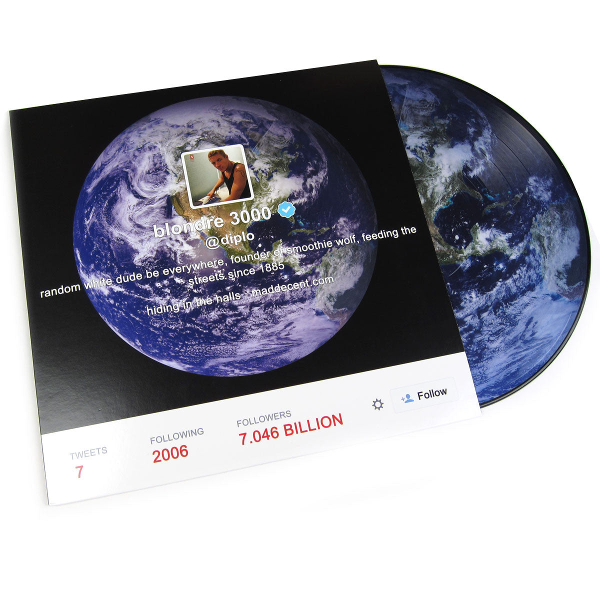 Diplo: Random White Dude Be Everywhere (Picture Disc) Vinyl LP ...