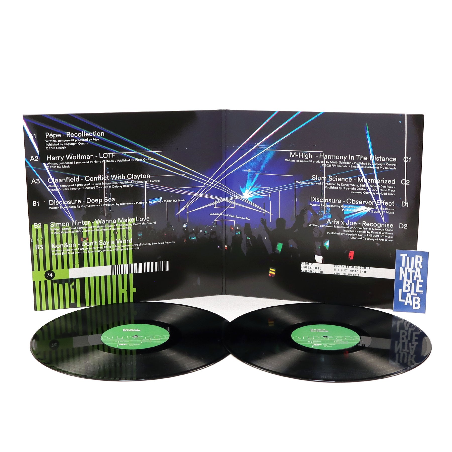Disclosure: DJ-Kicks Vinyl 2LP — TurntableLab.com