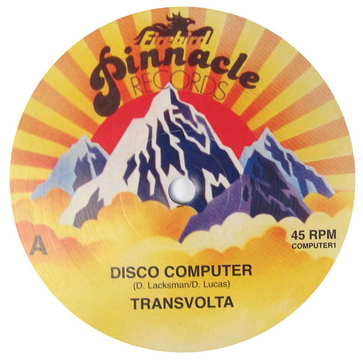 Transvolta: Disco Computer / You're Disco 12" — TurntableLab.com