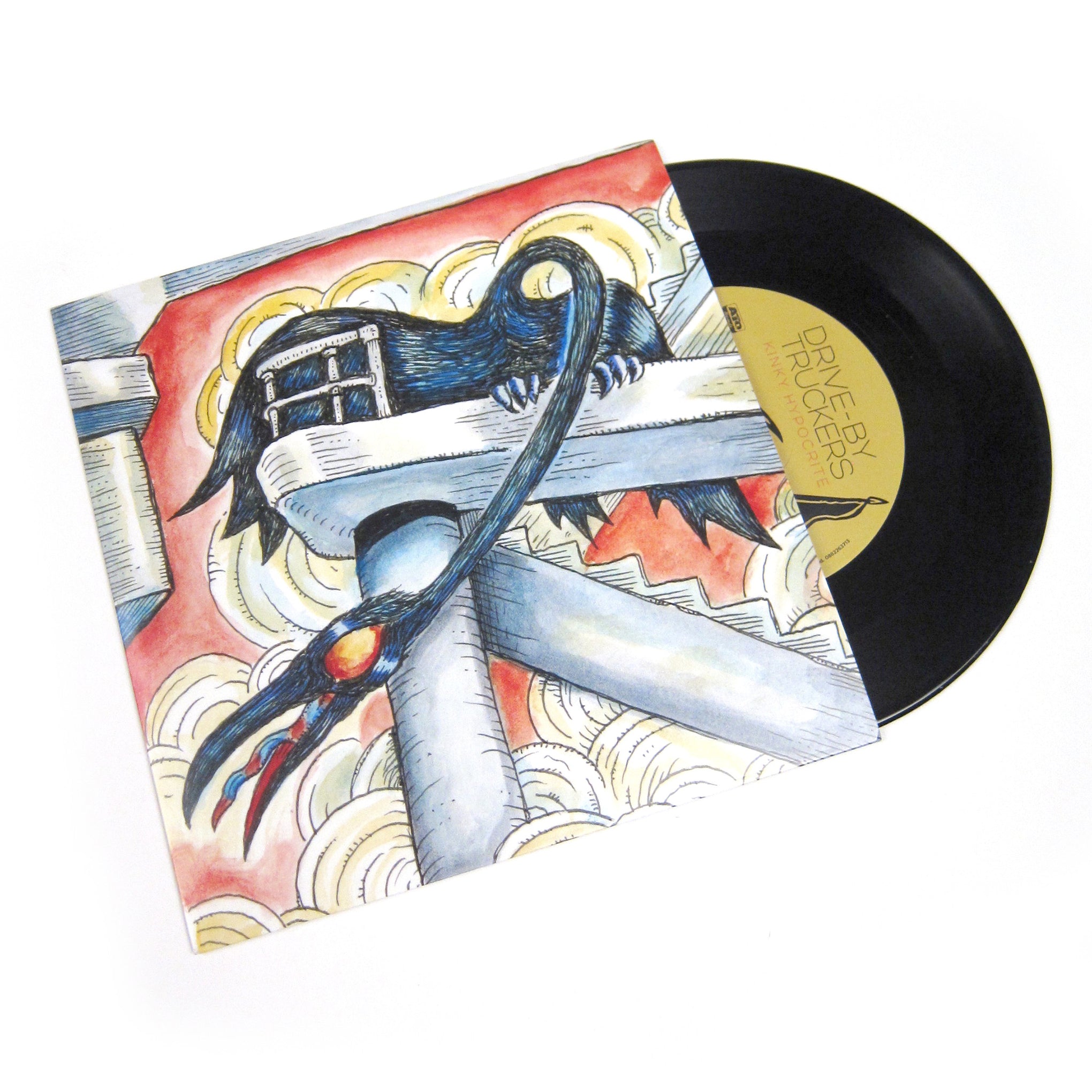 Drive-By Truckers: American Band Red Marbled Vinyl LP+7" — TurntableLab.com