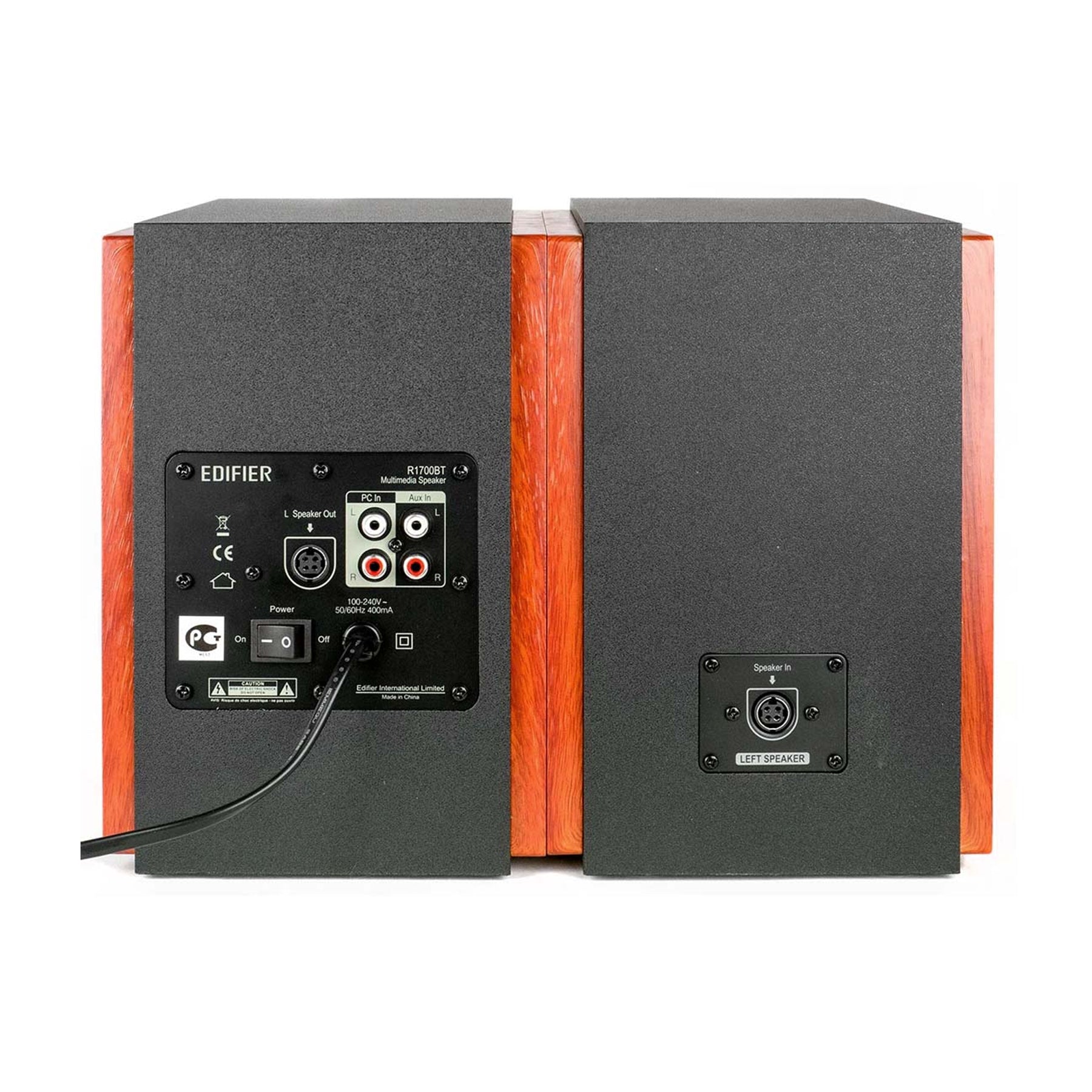 Edifier: R1700BT Powered Speakers w/ Bluetooth - Wood Brown ...