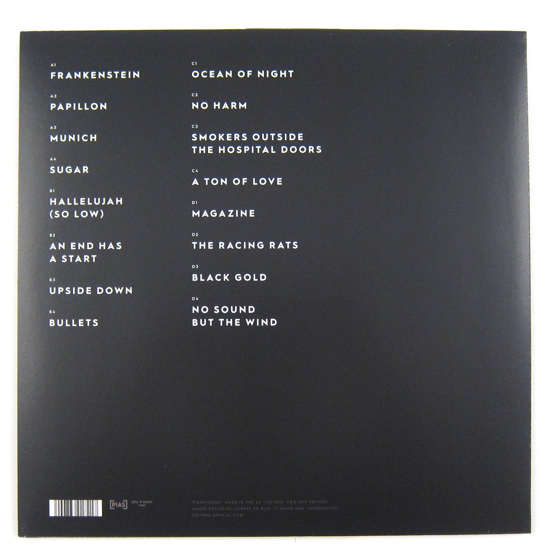 Editors: Black Gold - Best Of Editors (Colored Vinyl) Vinyl 2LP ...