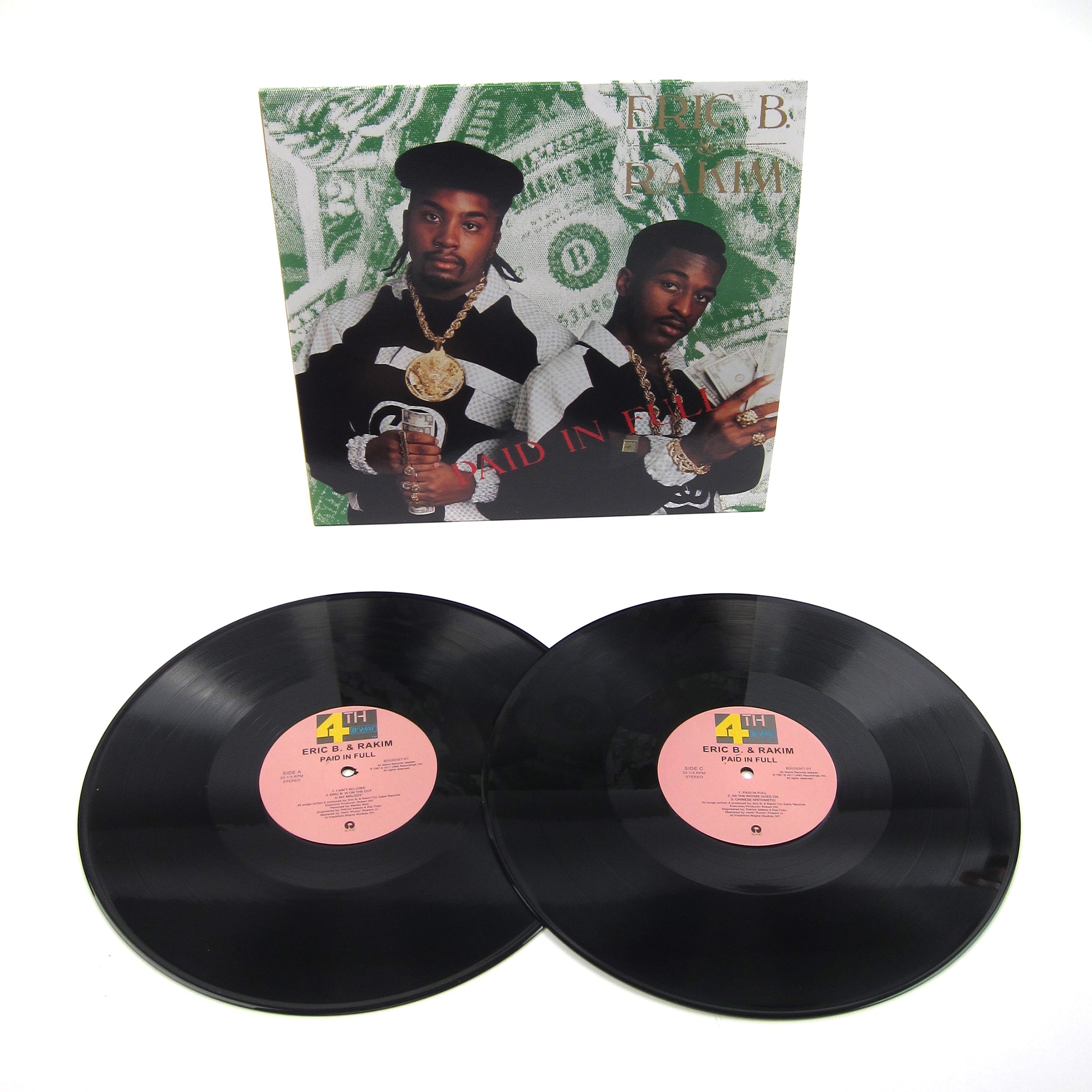 Eric B. & Rakim: Paid In Full Vinyl 2LP — TurntableLab.com