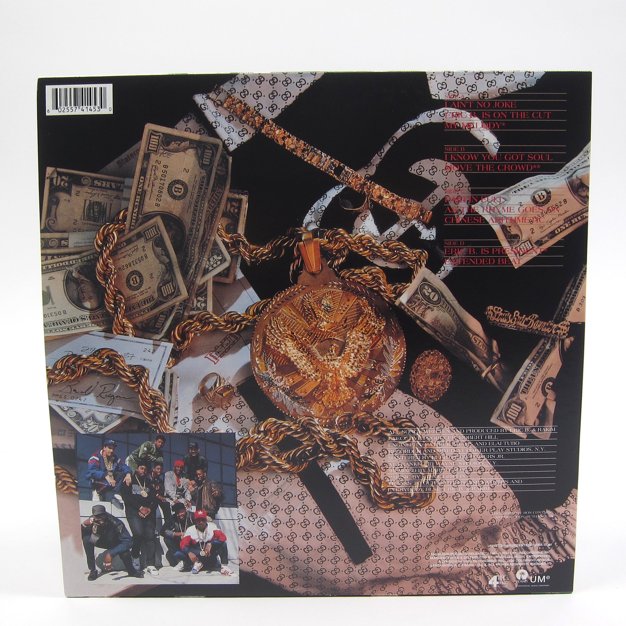 Eric B. & Rakim: Paid In Full Vinyl 2LP — TurntableLab.com