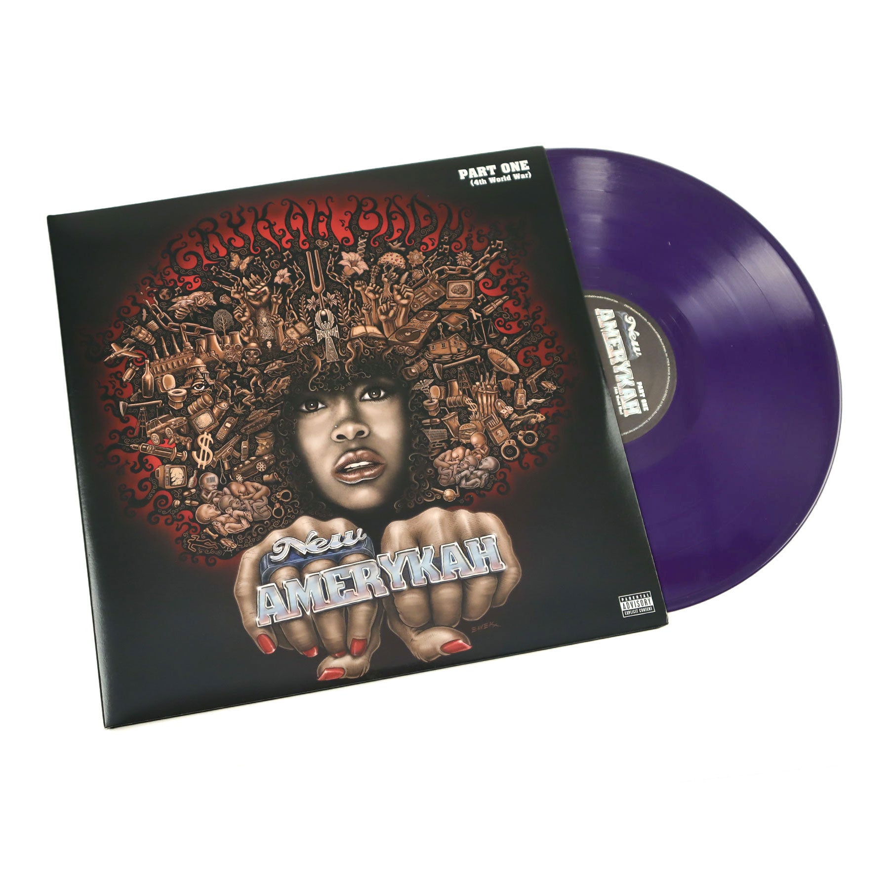 Erykah Badu: New Amerykah, Part One - 4th World War (Colored Vinyl) Vi ...