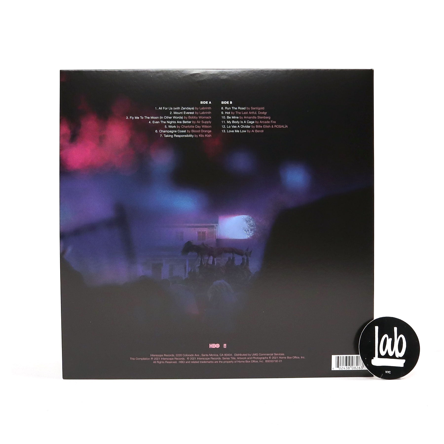 Euphoria: Season 1 Original Soundtrack (Colored Vinyl) Vinyl LP ...