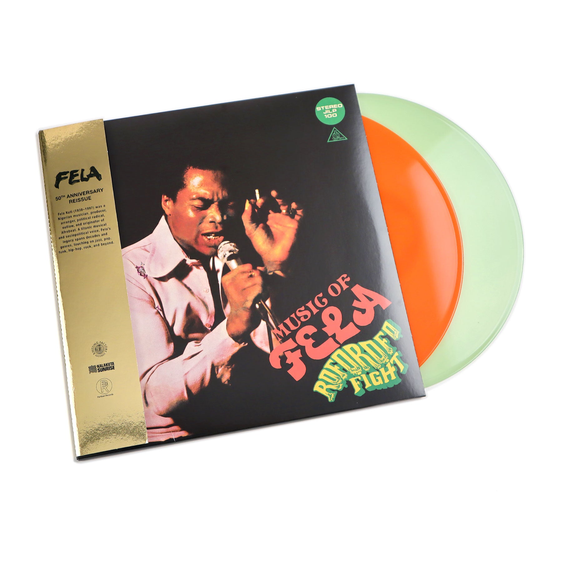 Fela Kuti: Roforofo Fight - Deluxe Edition (Colored Vinyl) Vinyl 2LP ...