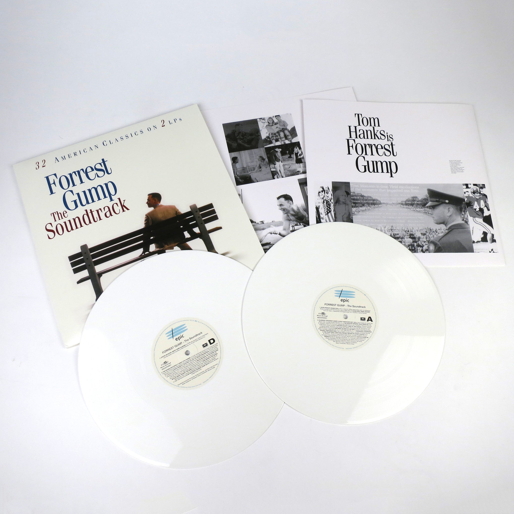Forrest Gump: The Soundtrack 180g White Vinyl 2LP — TurntableLab.com