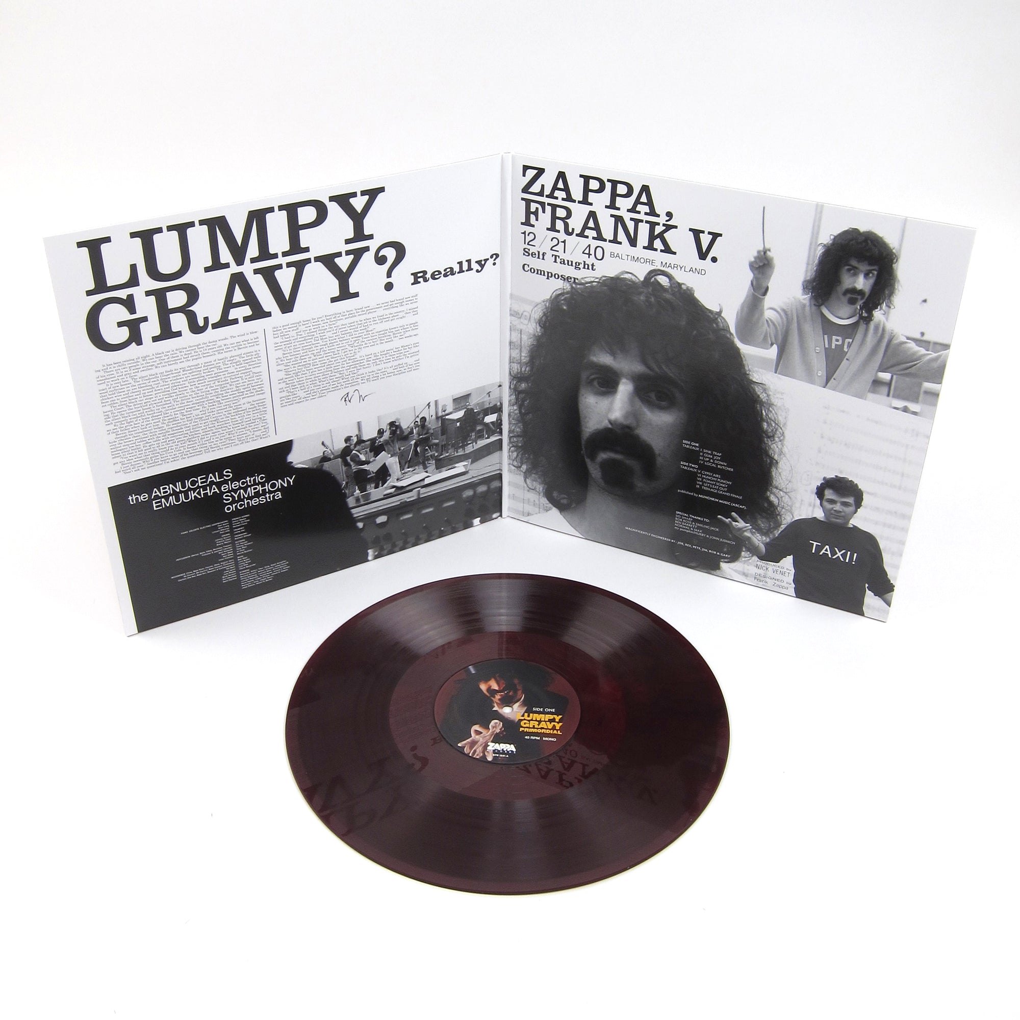 Frank Zappa: Lumpy Gravy - Primordial (Colored Vinyl) Vinyl LP (Record ...