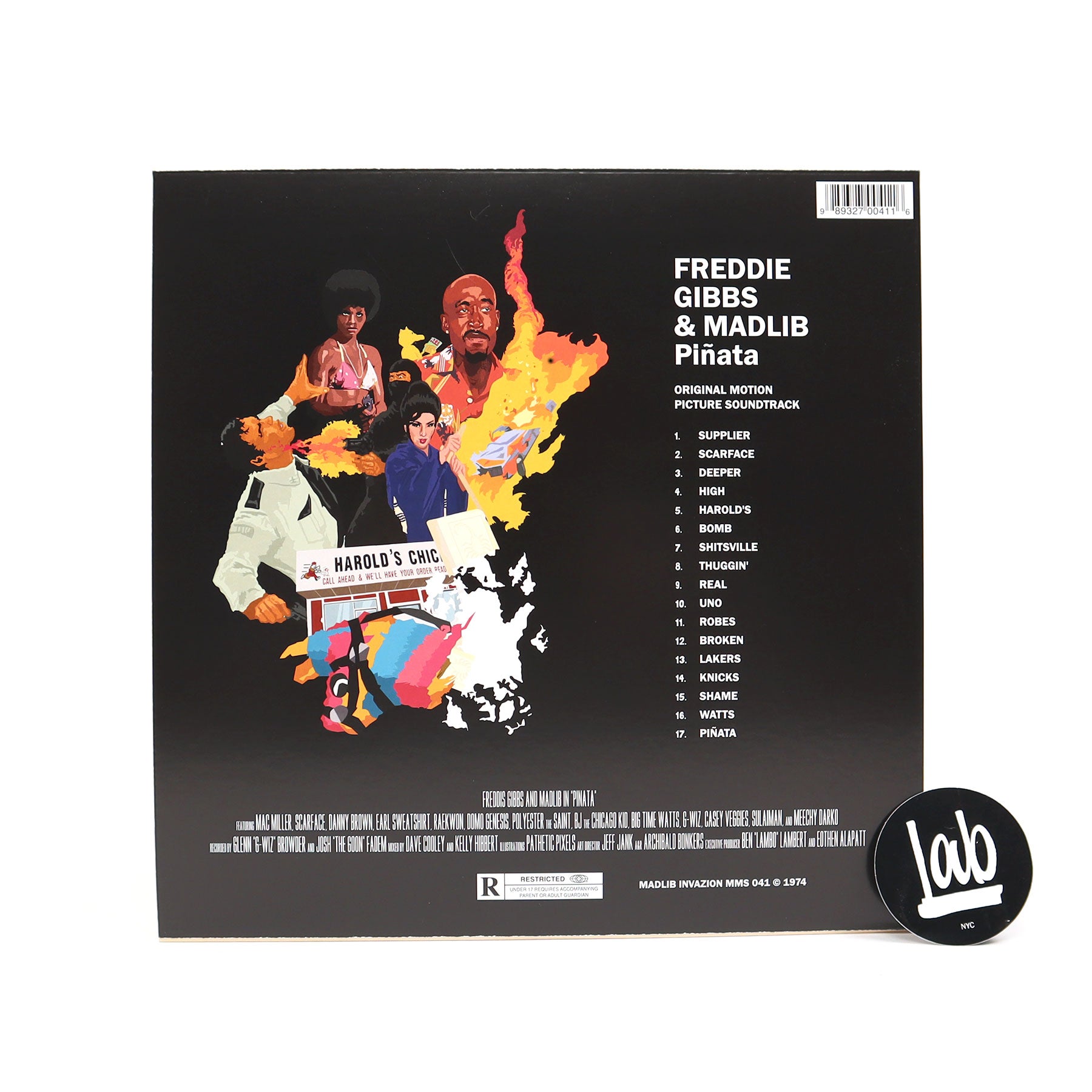 Freddie Gibbs & Madlib: Pinata '74 Vinyl LP — TurntableLab.com