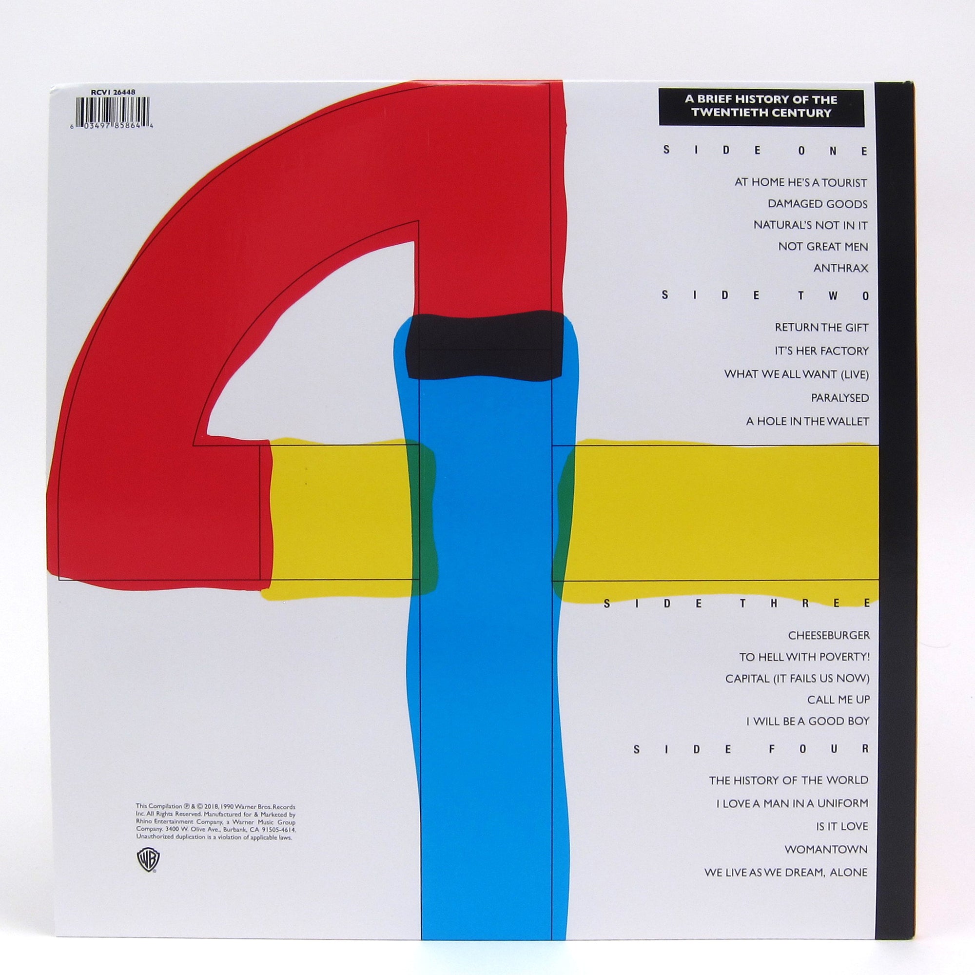 Gang Of Four: A Brief History of the Twentieth Century (Indie Exclusiv ...