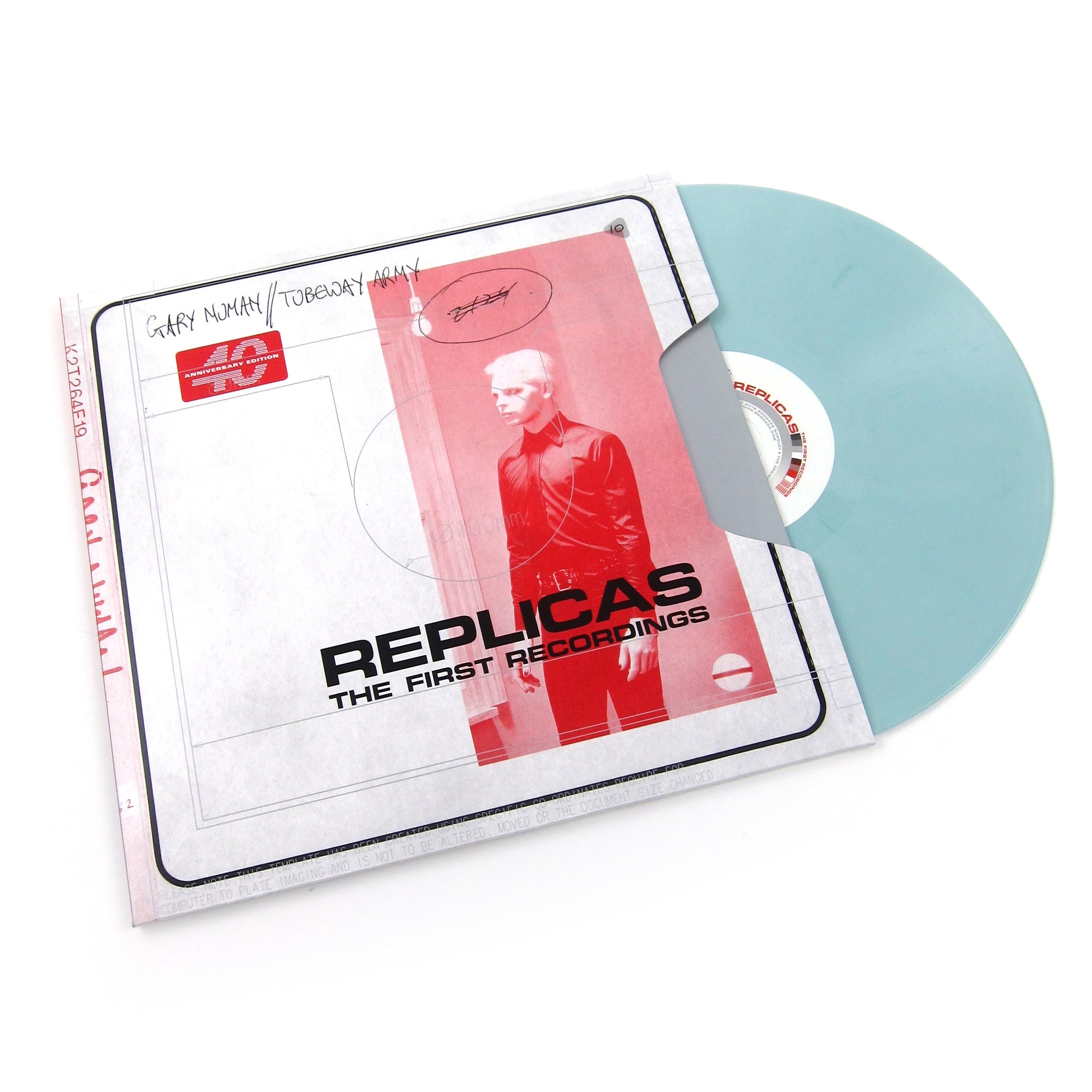 Gary Numan: Replicas - The First Recordings (Colored Vinyl) Vinyl 2LP ...