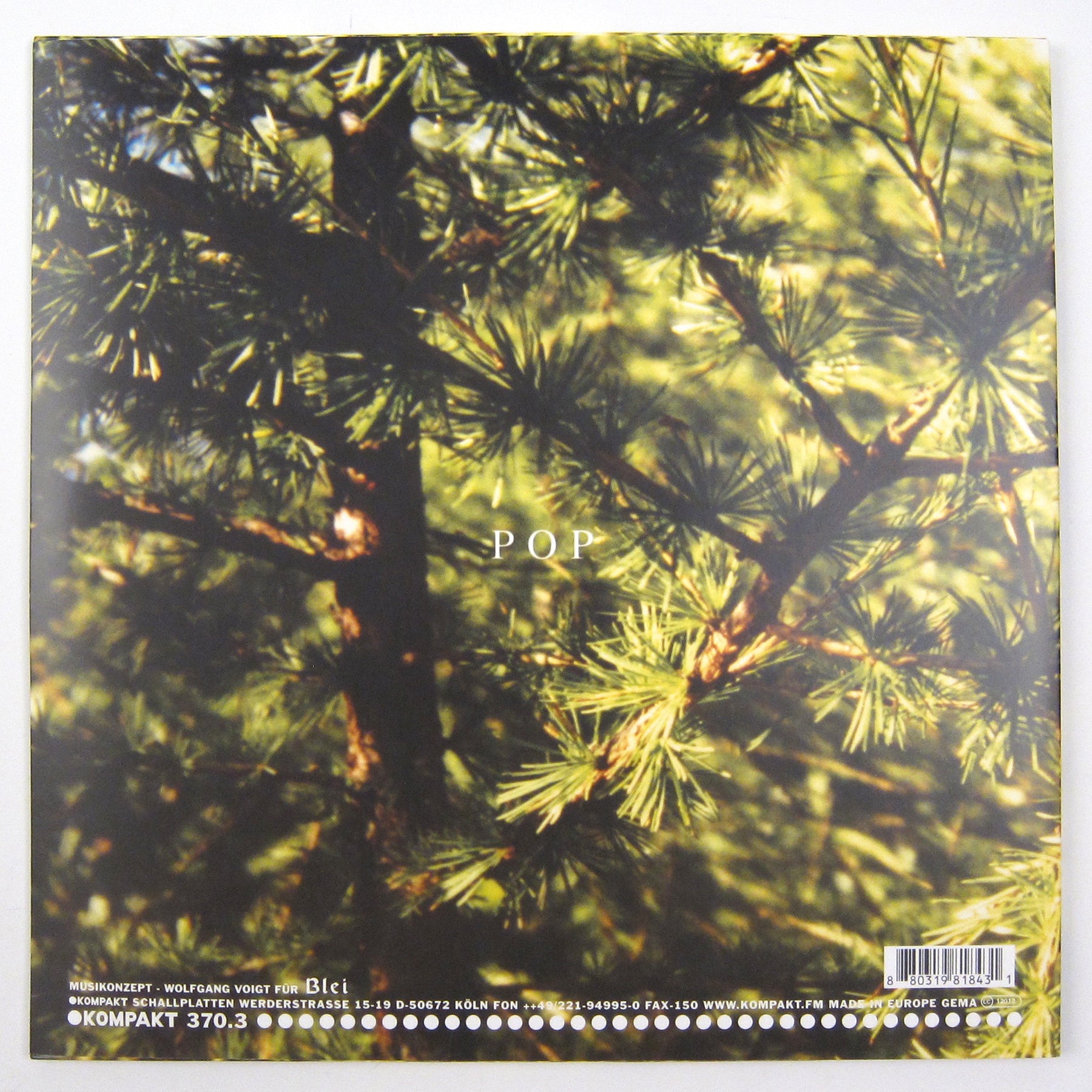 Gas: Pop (180g) Vinyl 3LP — TurntableLab.com