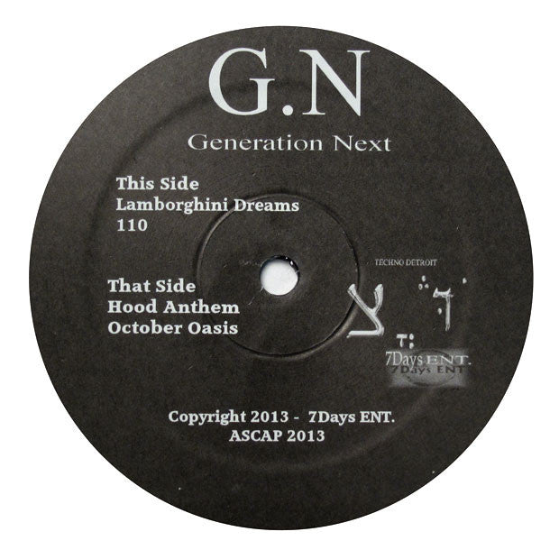 Generation Next: Generation Next EP 12" — TurntableLab.com