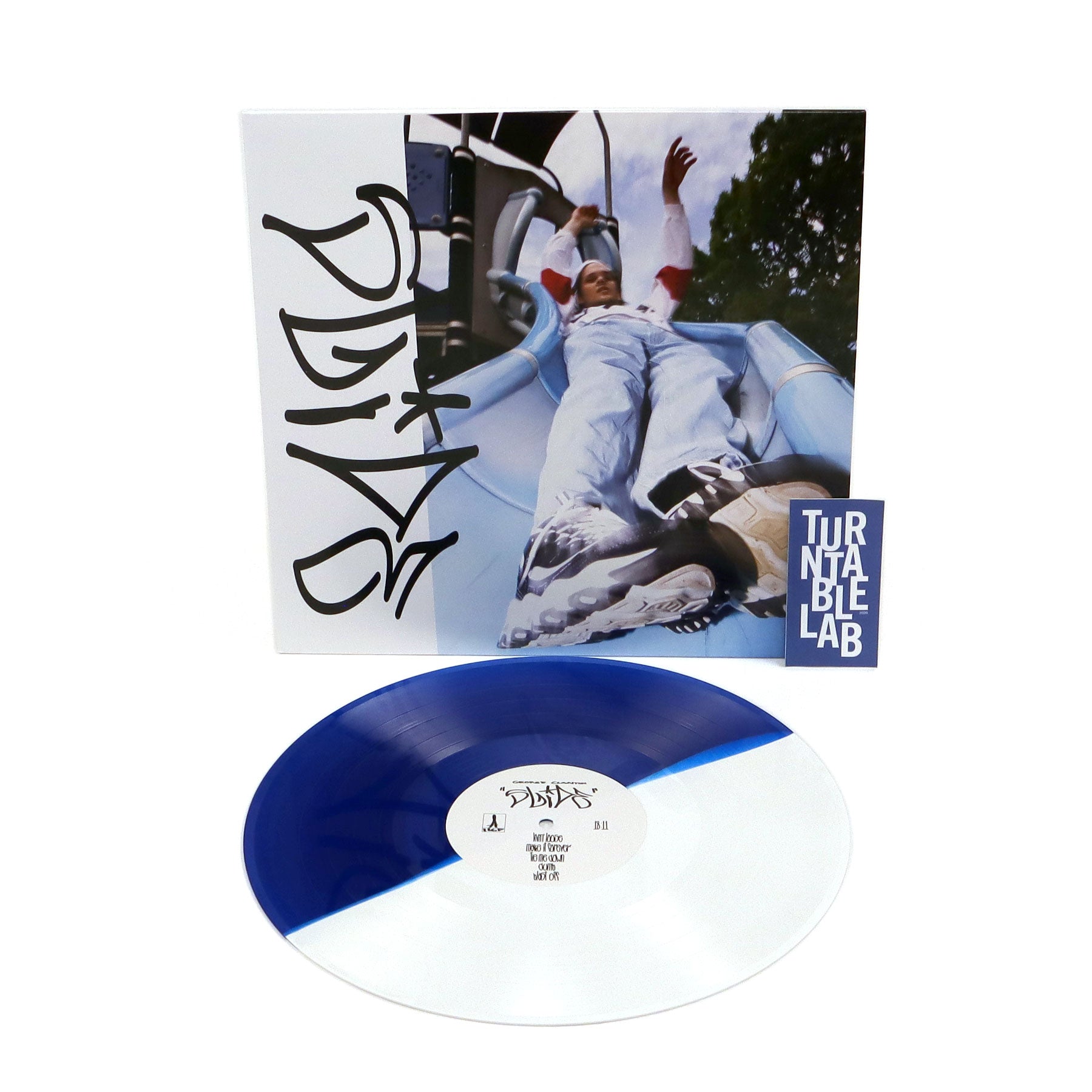 George Clanton: Slide (Blue & White Colored Vinyl) Vinyl LP ...