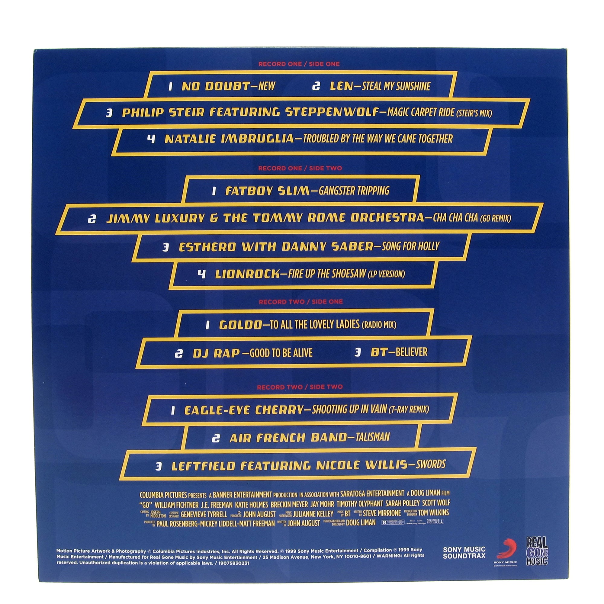 Go: Go - Music From The Motion Picture (Gopaque Yellow Colored Vinyl ...