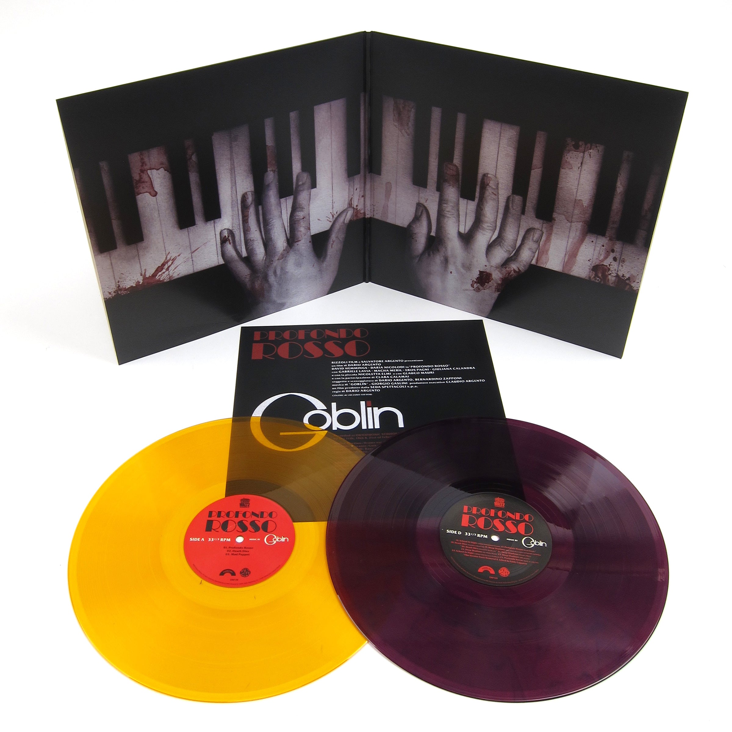 Goblin: Profondo Rosso (Colored Vinyl) Vinyl 2LP — TurntableLab.com