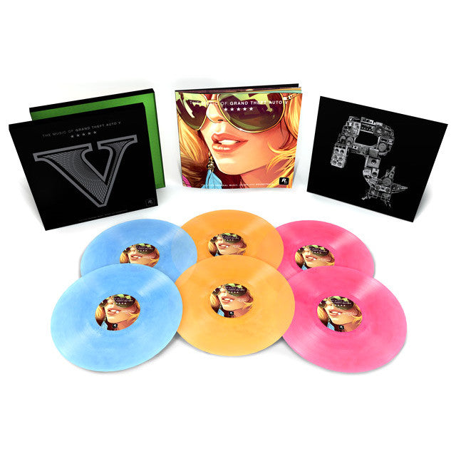 Grand Theft Auto: The Music Of Grand Theft Auto V Vinyl 6LP Boxset ...