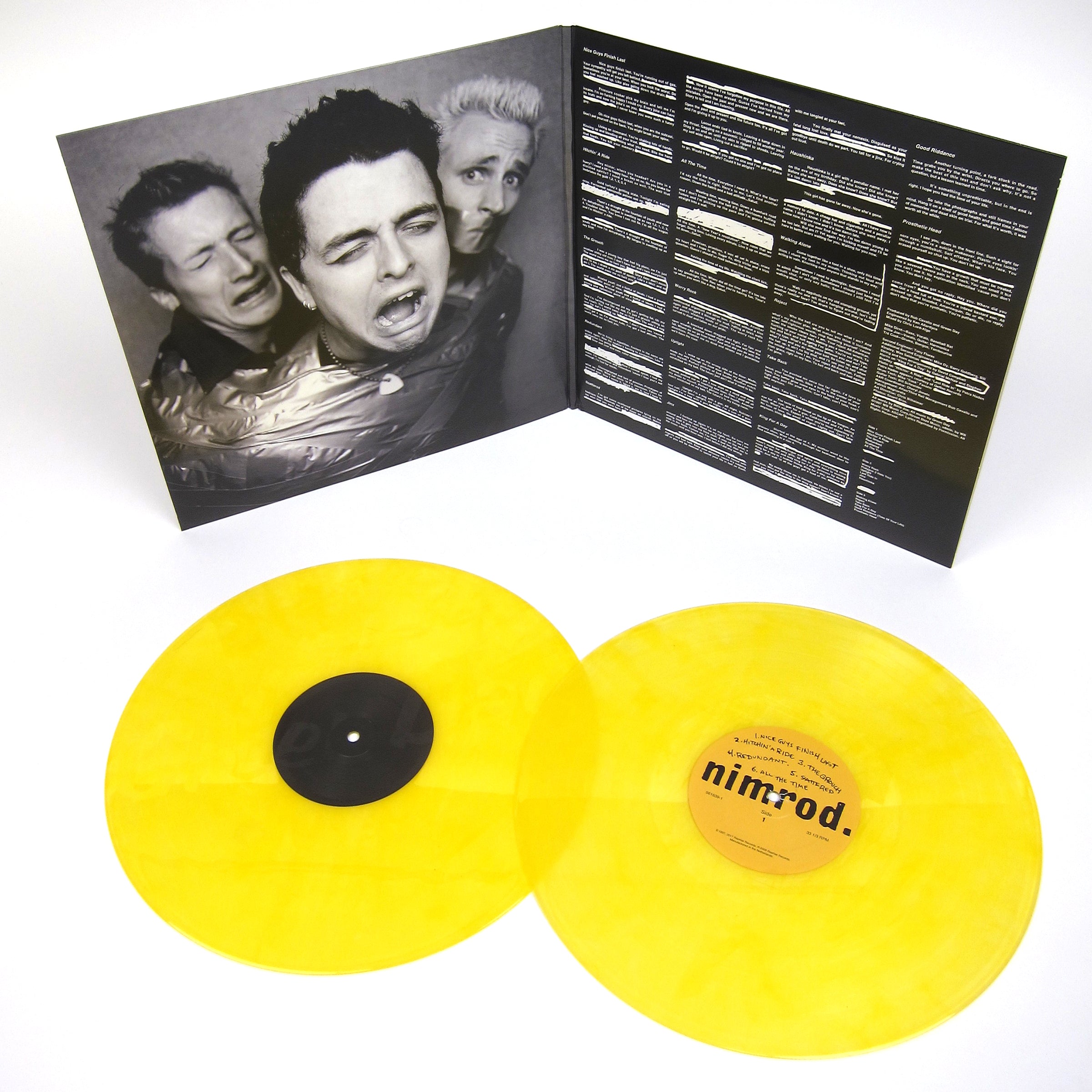 Green Day: Nimrod 20th Anniversary Edition (Colored Vinyl) Vinyl 2LP ...